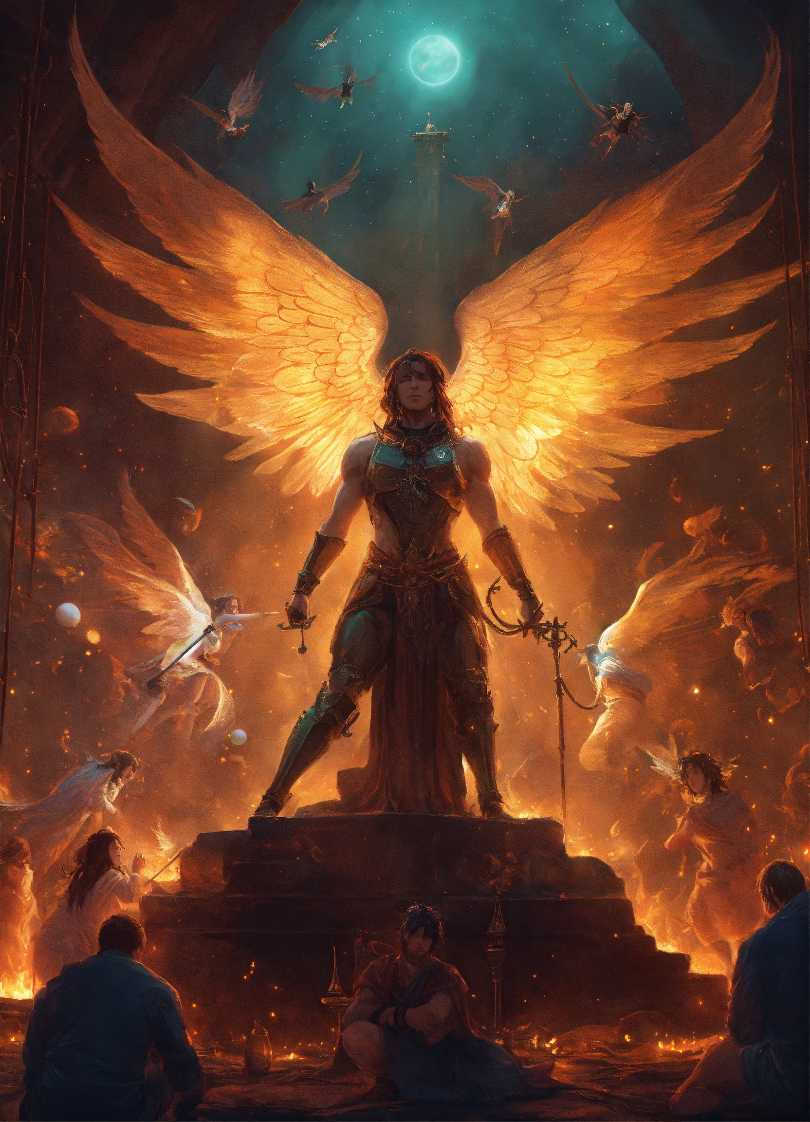 Lexica - Una jaula de demonios queriendo escapar y un grupo de ángeles ...