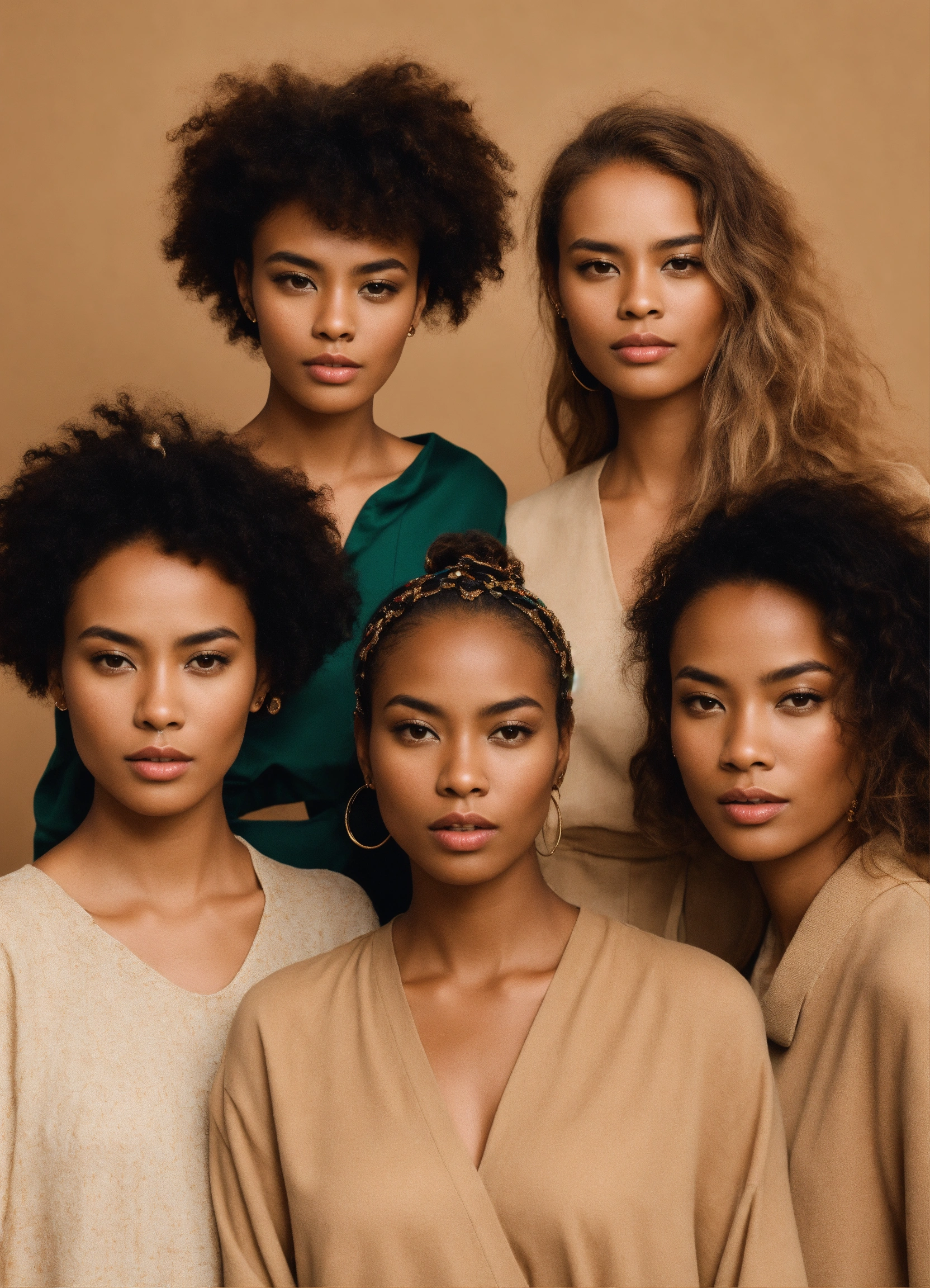 Lexica - Multi Ethnic Group of Womans with diffrent types of skin ...