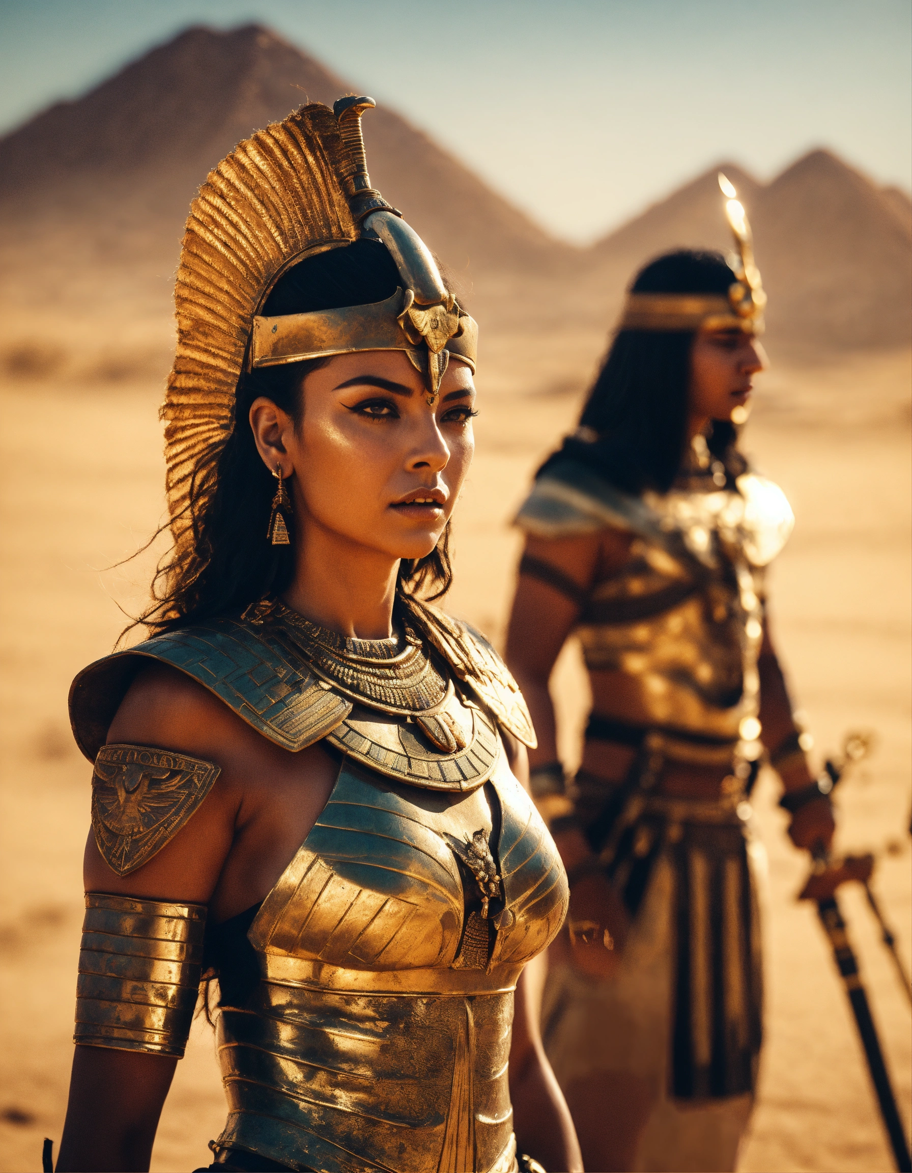 Lexica - An epic fantasy scene featuring an ancient Egyptian female ...