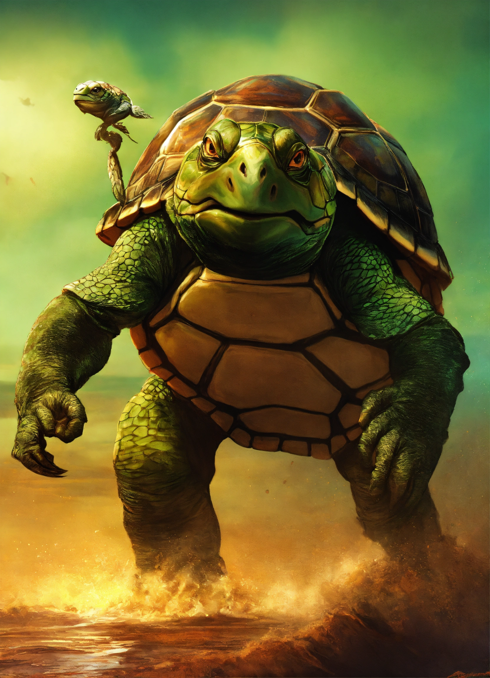 Lexica - Turtle monster in turtle monster
