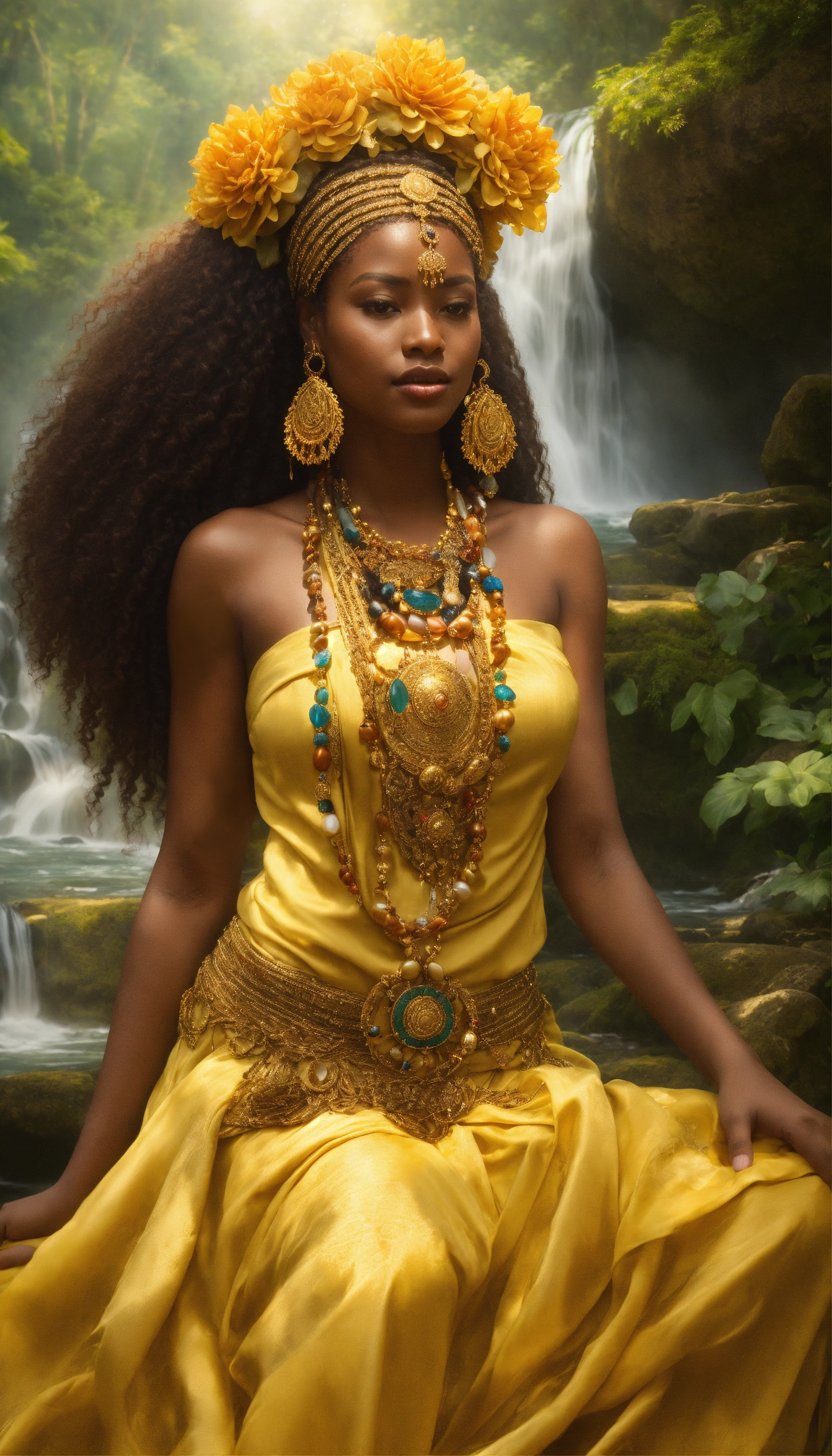 Lexica - Oxum, in Yoruba mythology and Candomblé, is a female deity, a ...
