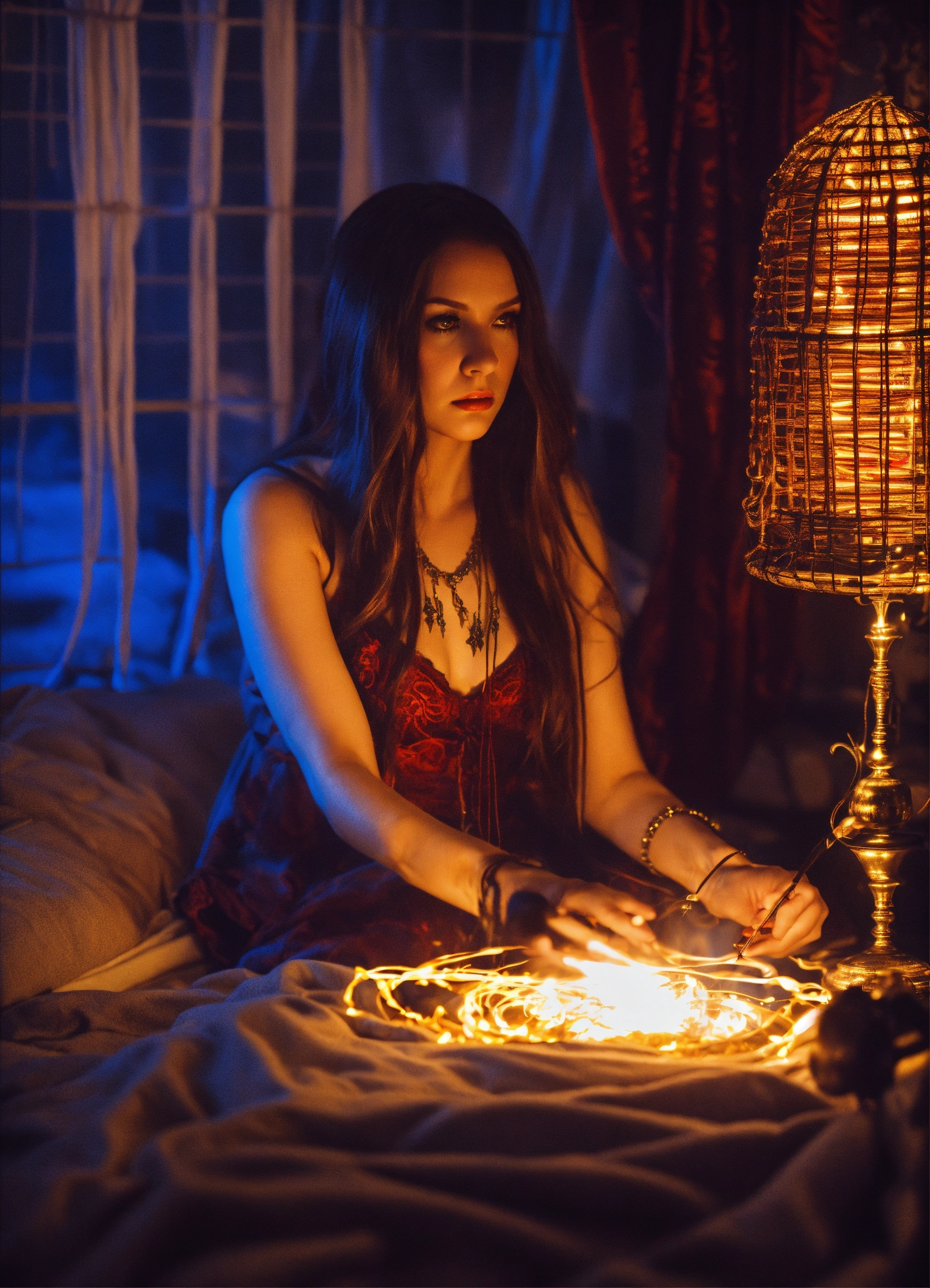 Lexica - Evil mind control sorceress, hypnotizing me in my bedroom at ...