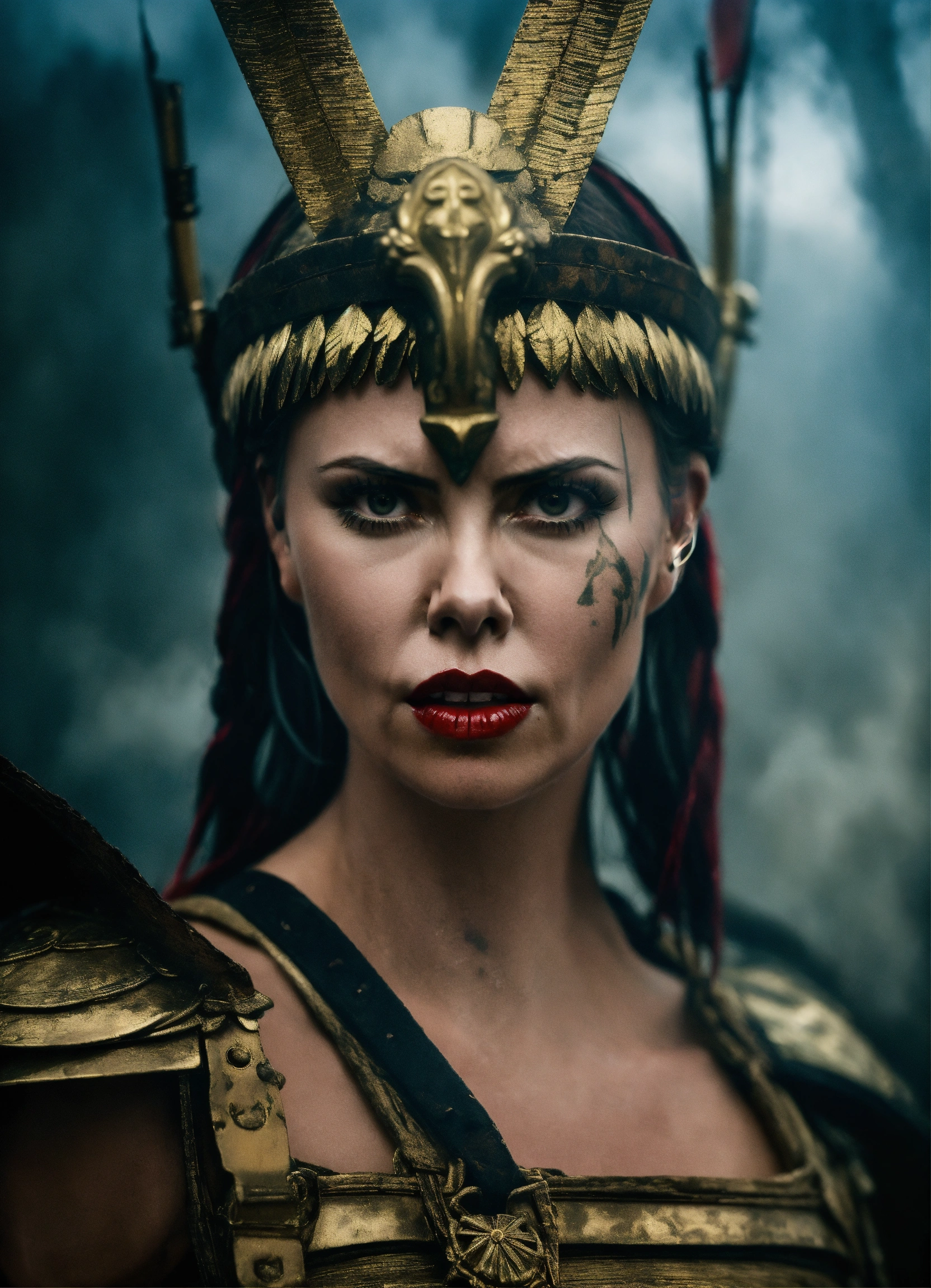 Lexica - A photo quality portrait of Charlize Theron as a beautiful ...