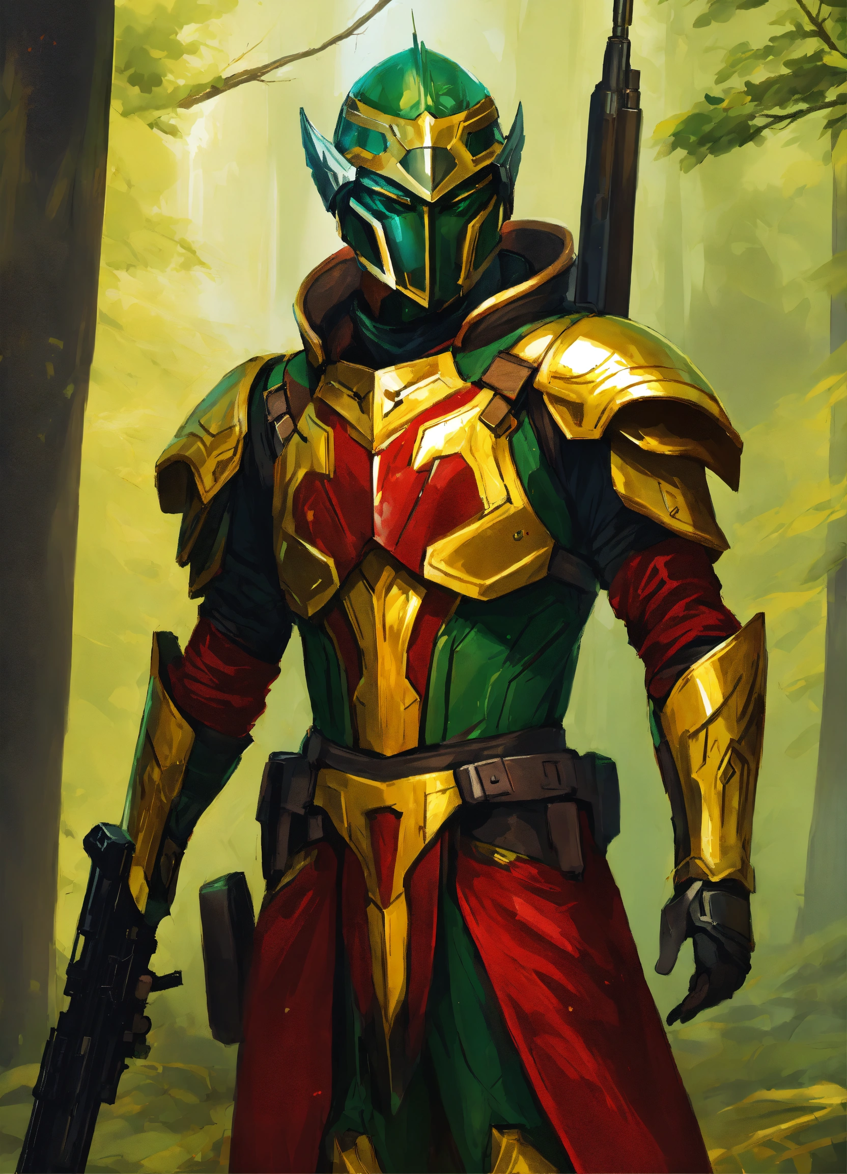 Lexica - Drawing of a high elf sci fi soldier wearing sleek sci fi ...