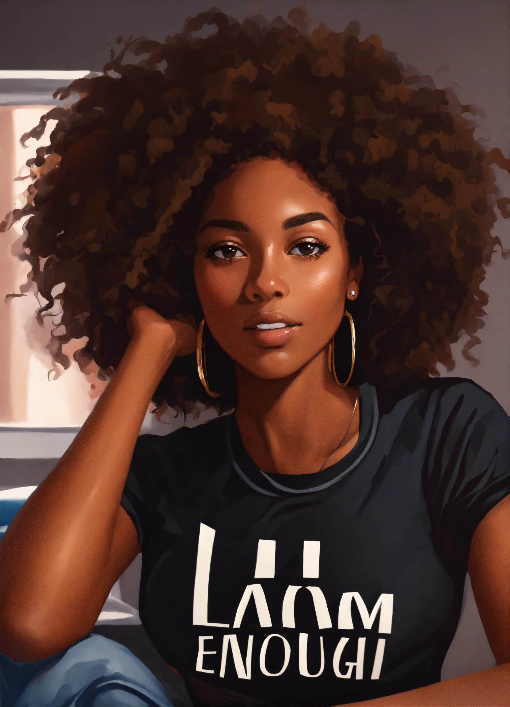 Lexica - A realistic acrylic painting, 5d, flat vector faceless ...