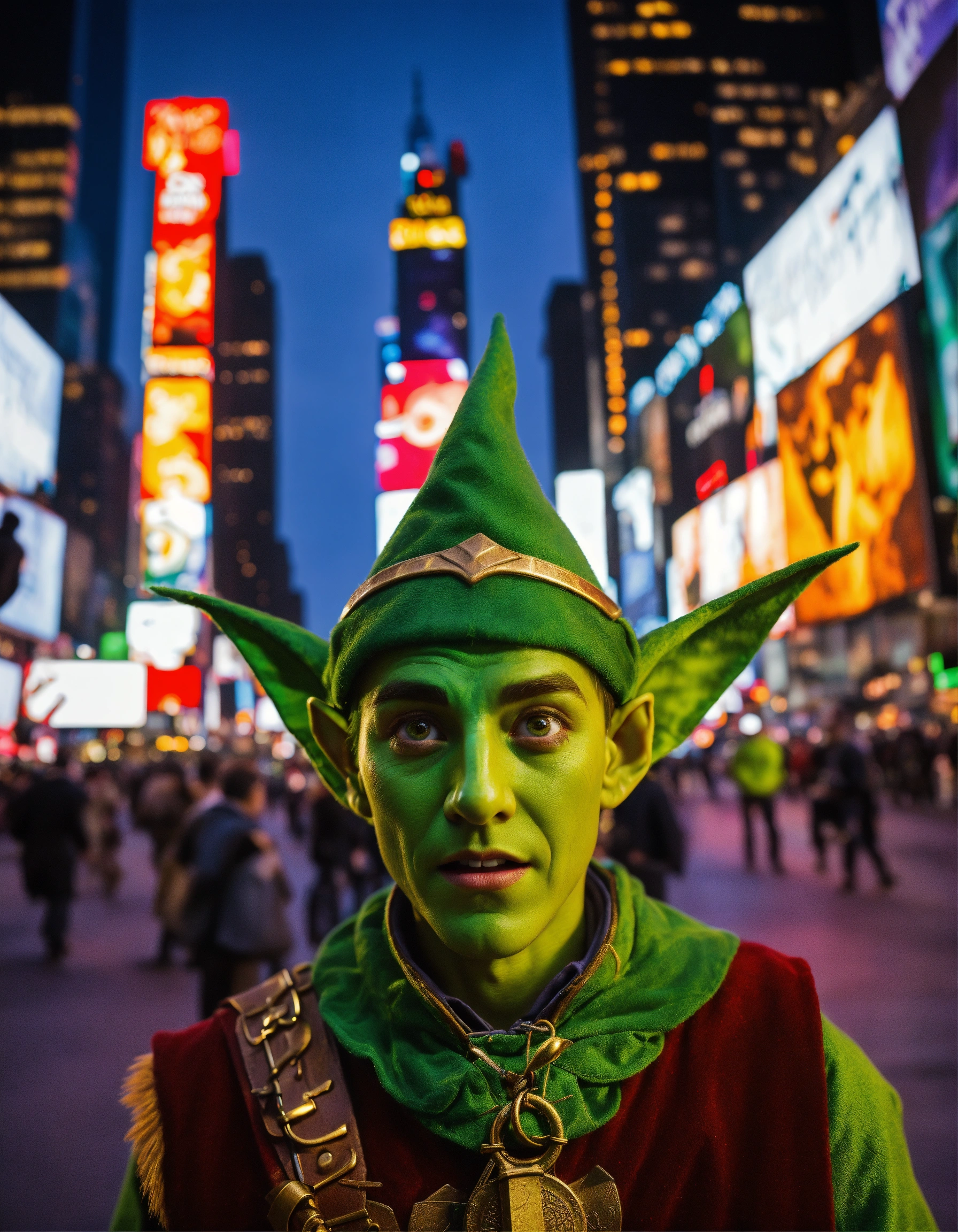 Lexica - A realistic depiction of the Runescape Elf brought into the real world, finding himself ...