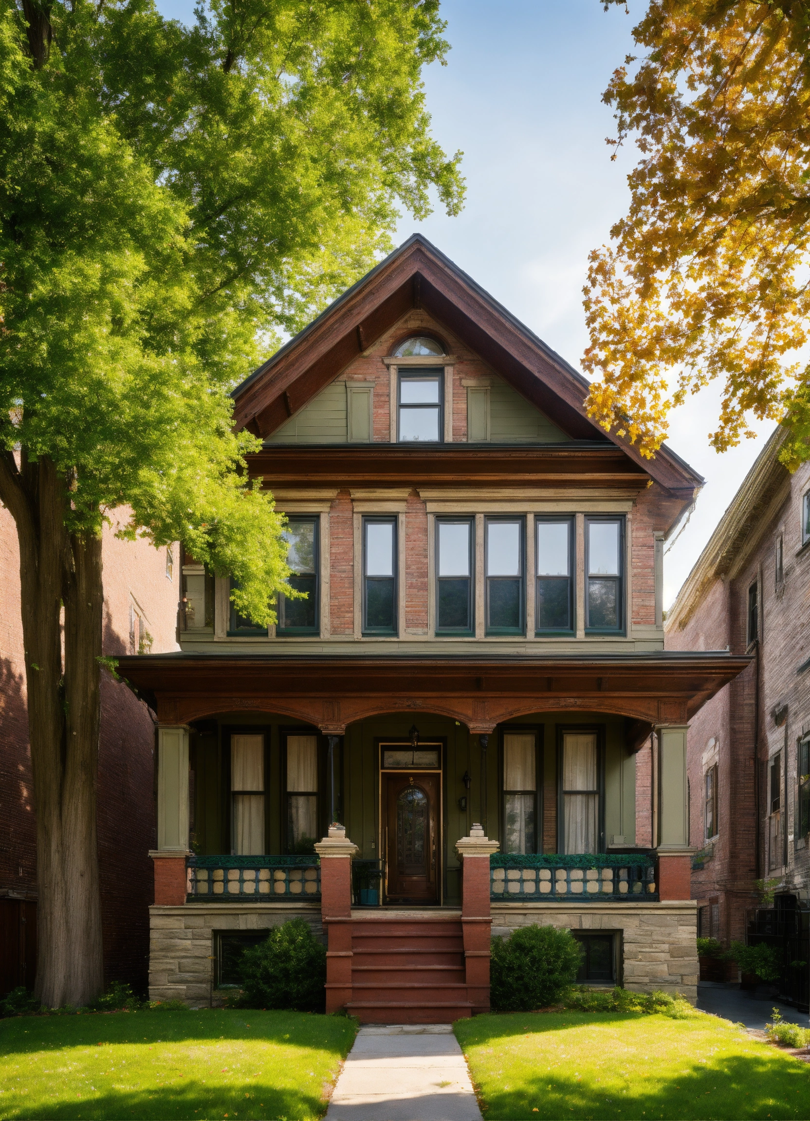 Lexica - Italianate style 2 story house with a gable roof in Allentown ...