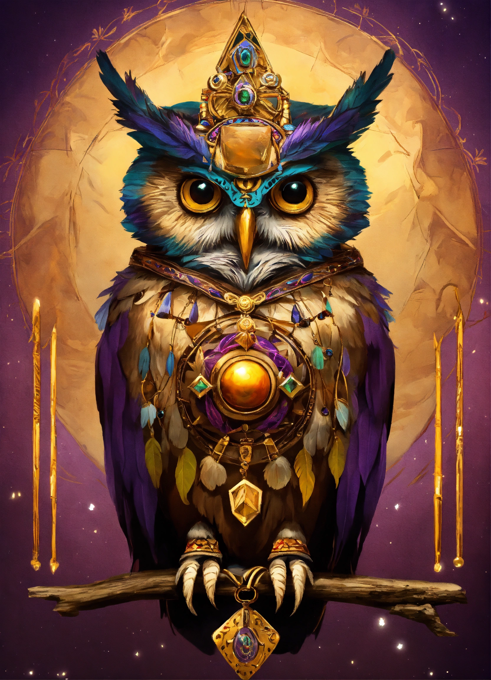 Lexica - Wise owl native american shaman, antropomorph, native american ...