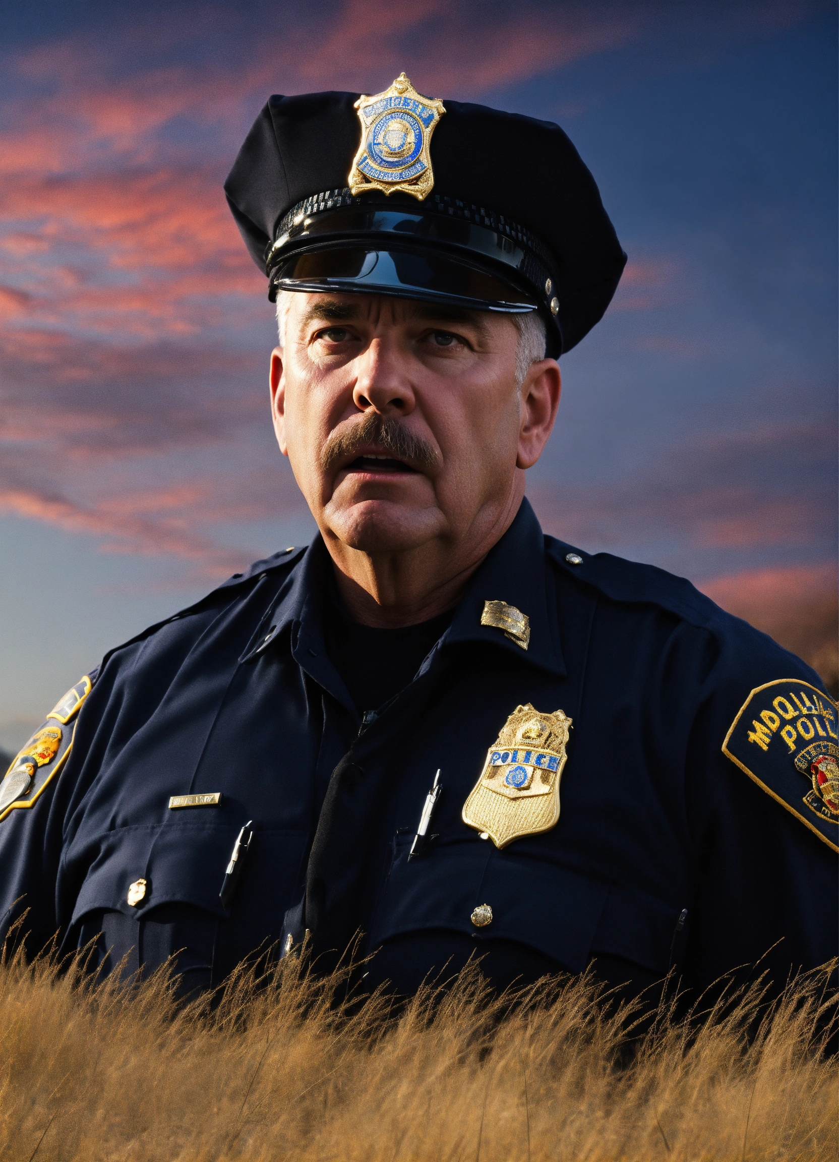 Lexica - Scared RANDOM unique expressive old SMALL-TOWN COP REALISTIC ...