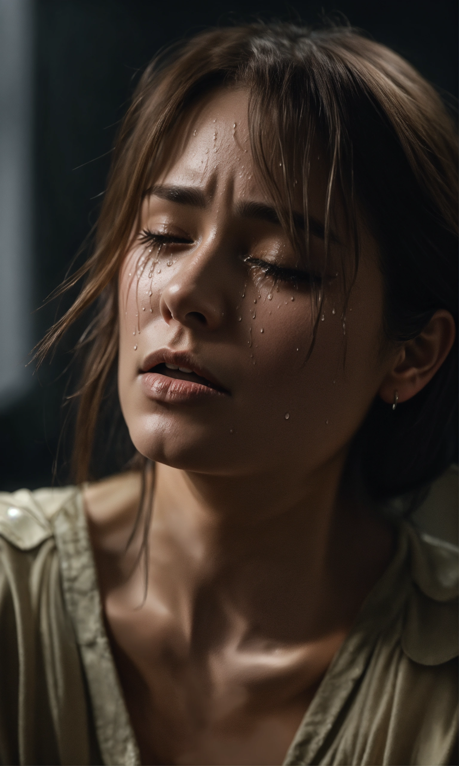 Lexica - Cinematic photo crying woman high resolution, realistic ...