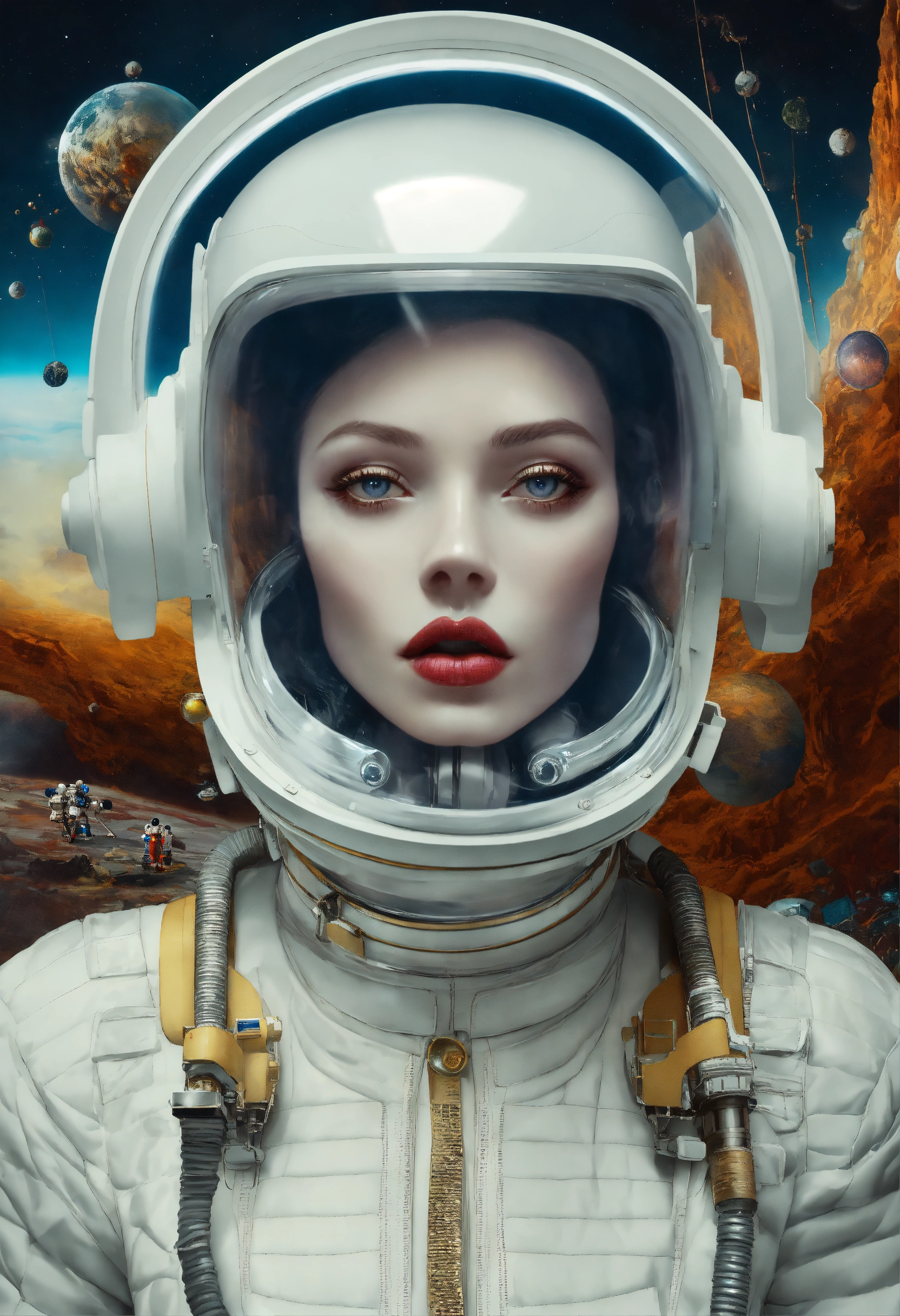 Lexica - Photography in a Post-apocalyptic space ship cockpit, in space ...