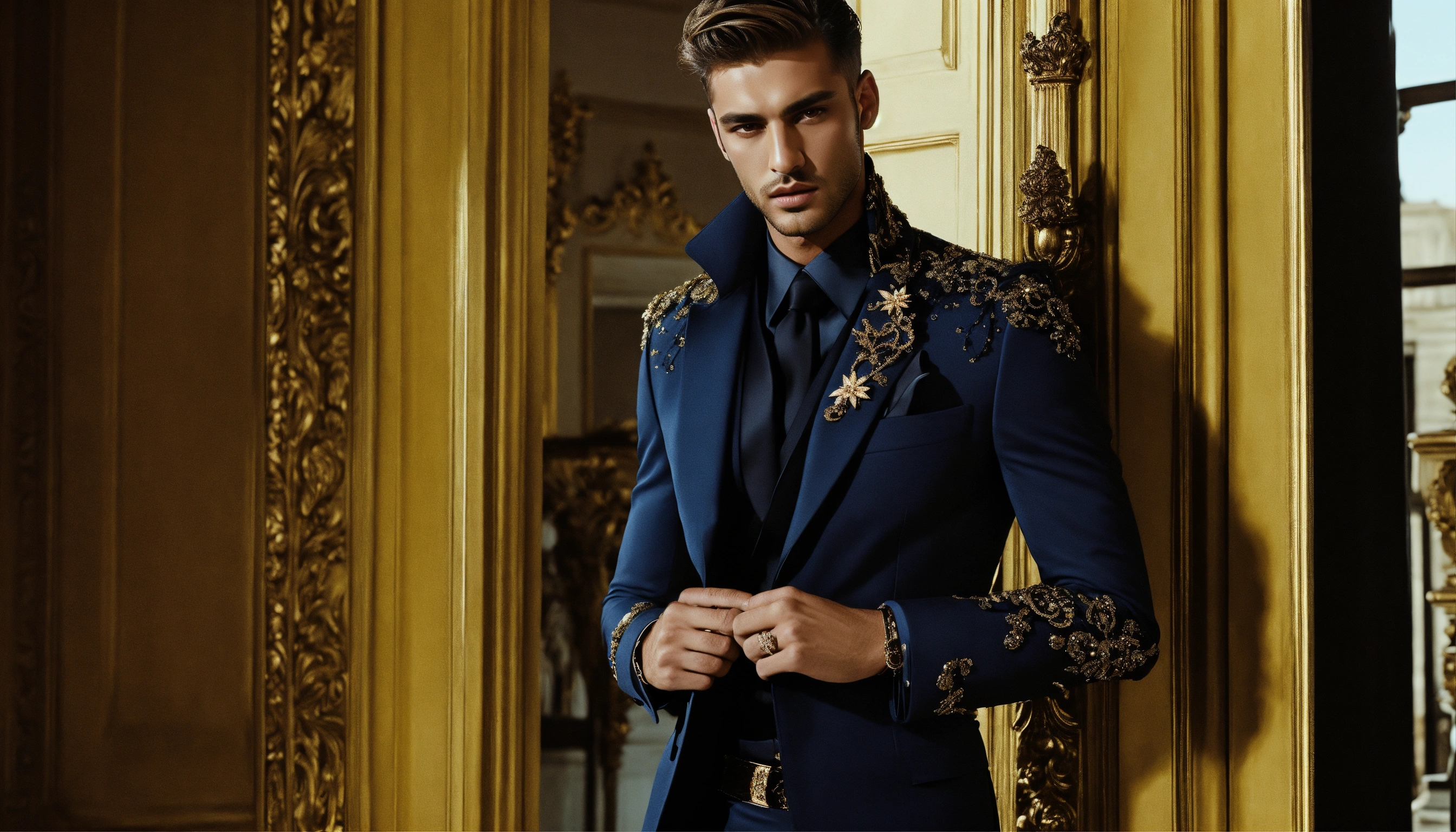 Lexica - Zuhair Murad for men, haute couture editorial ads, male ...
