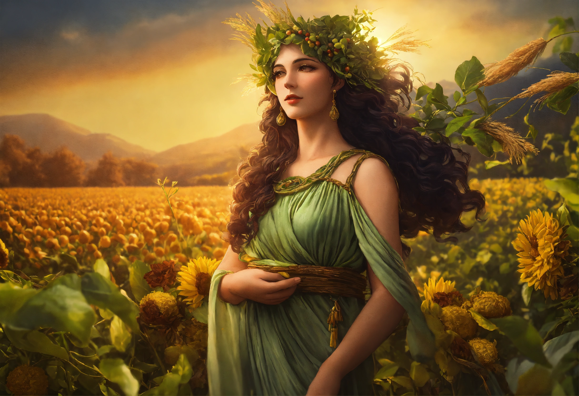 Lexica - Demeter/Ceres Nurturer and Provider Illustrate the strength in ...