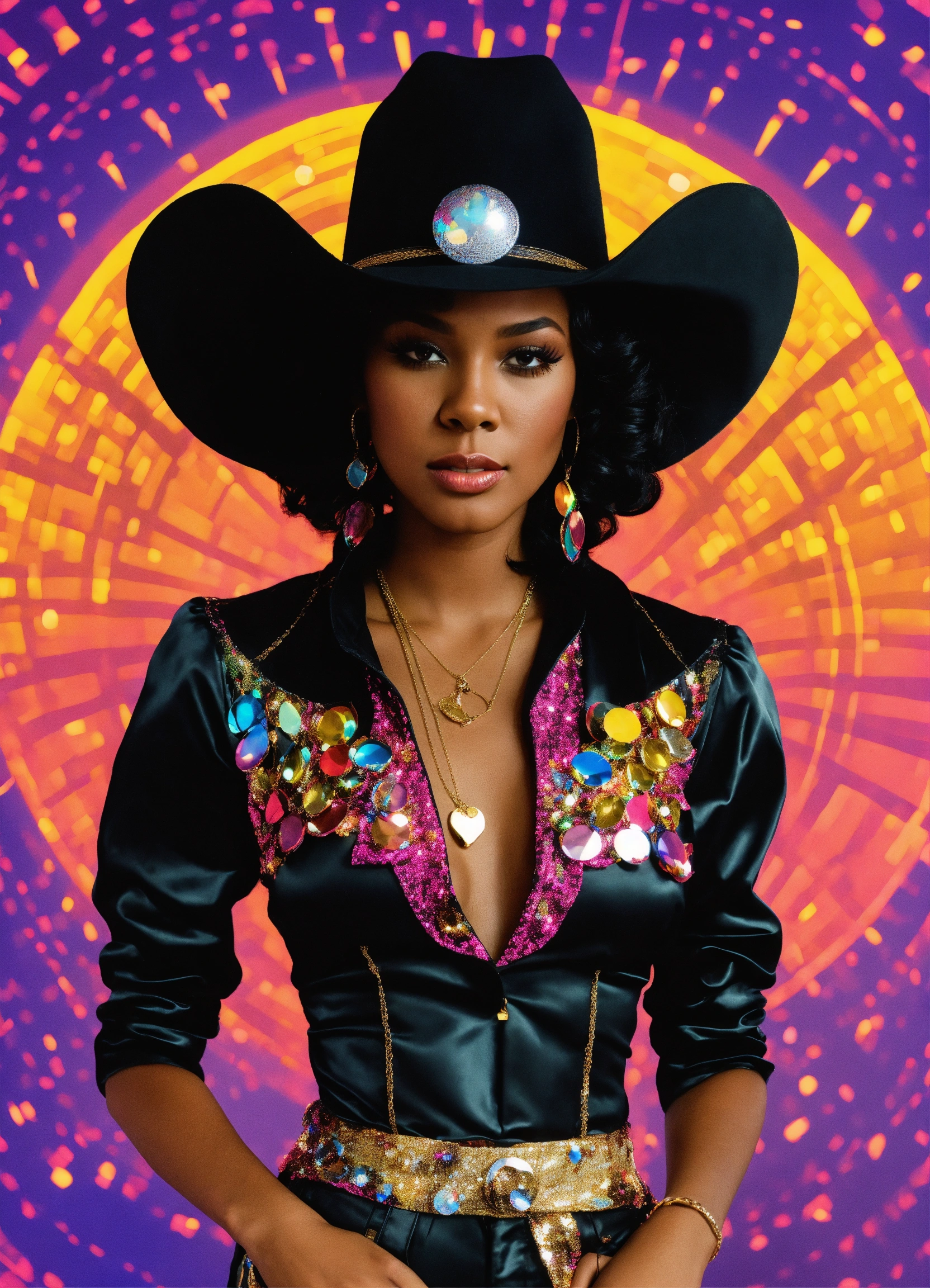 Lexica - Black Disco cowgirl