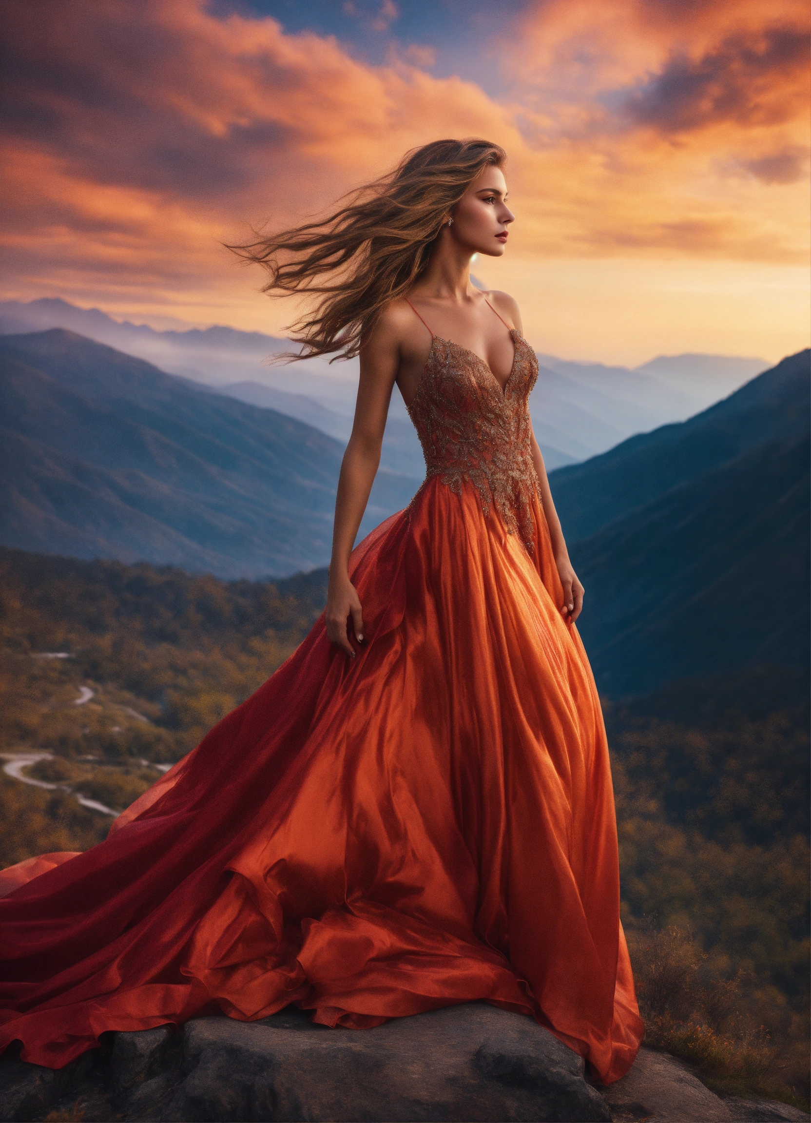 Lexica - A breathtaking abstract art of a gorgeous homeless woman ...