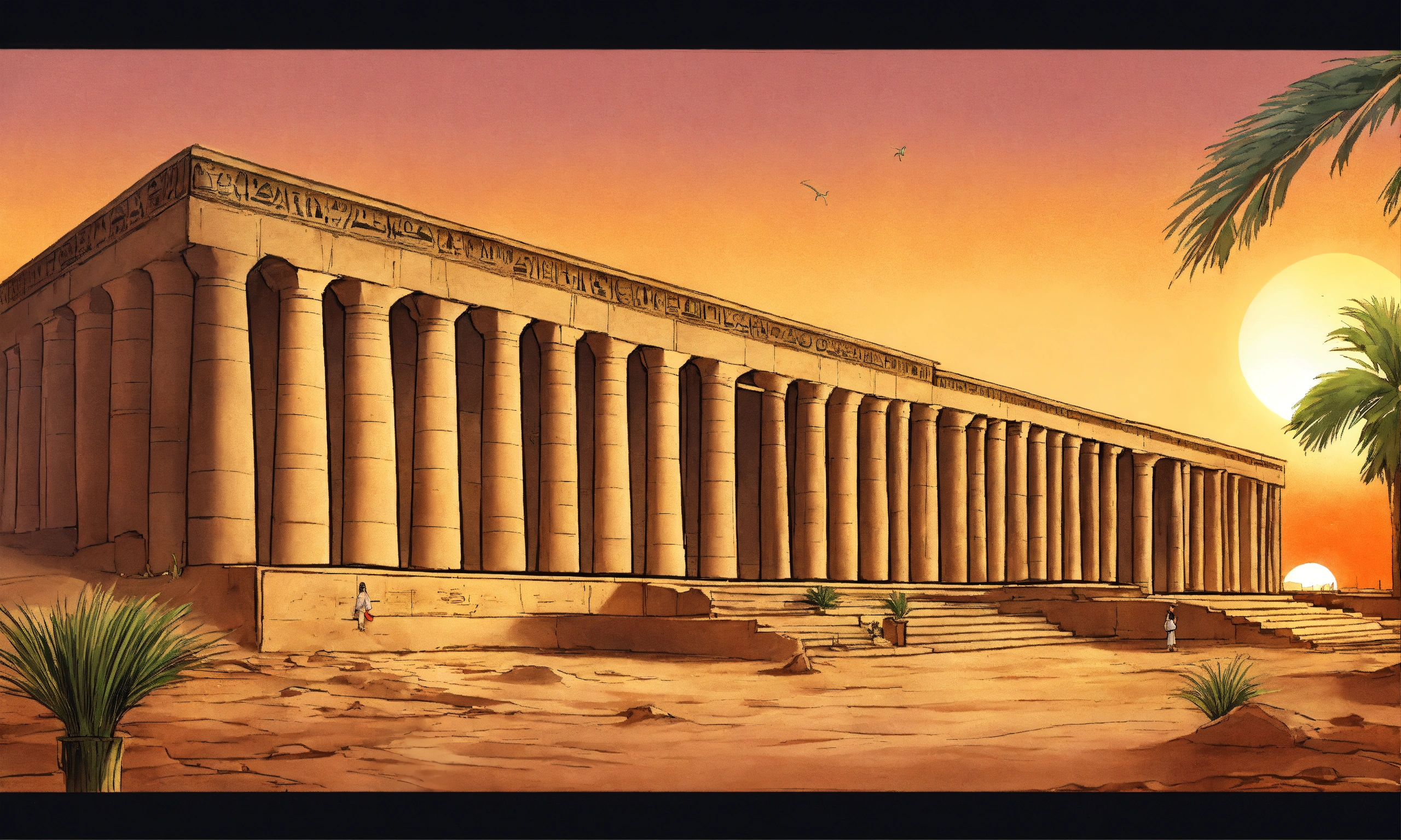 Lexica - Ancien egypt . comic