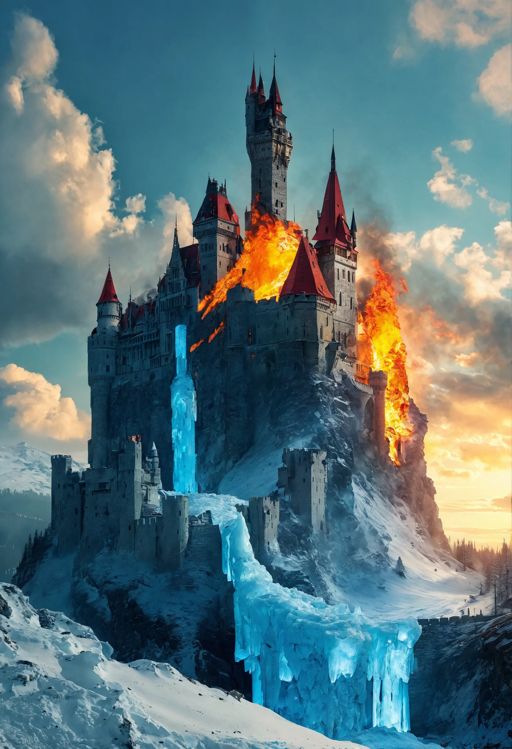 Lexica - A castle that is half fire and half ice