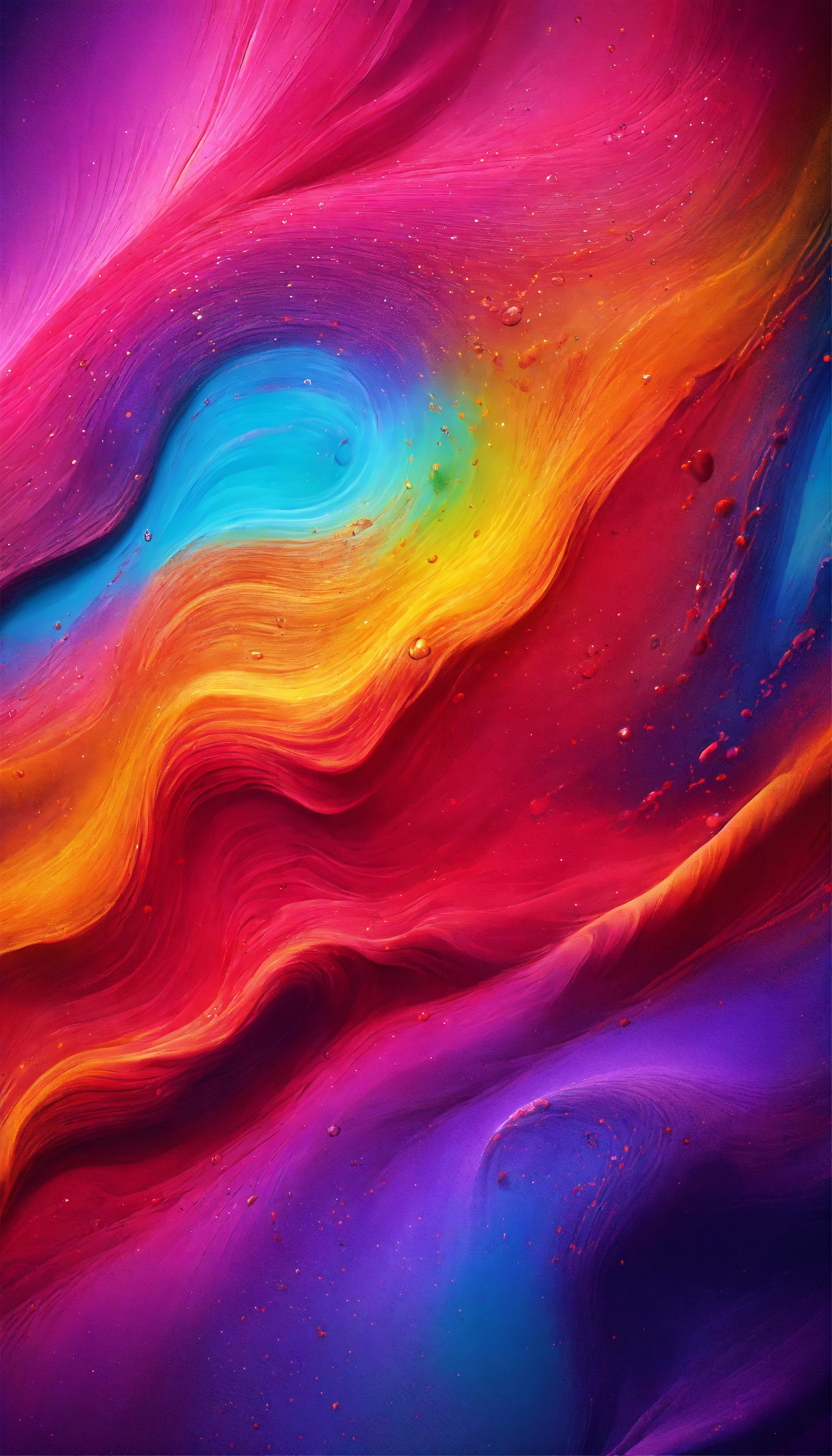Lexica - Texture background, vibrant, Colorful gradient splash, hd, 4k ...