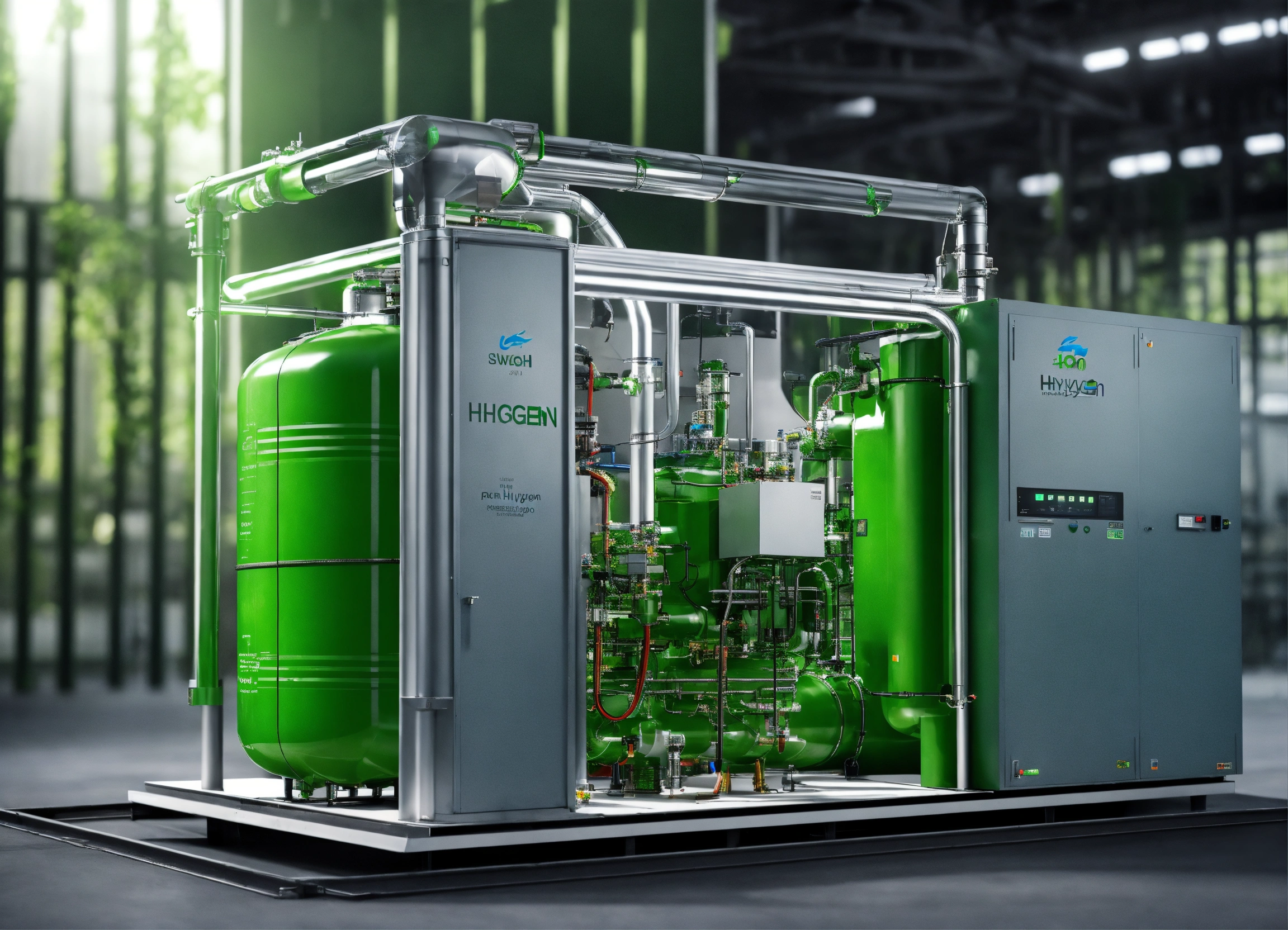 Lexica - Green hydrogen realistic powerplant