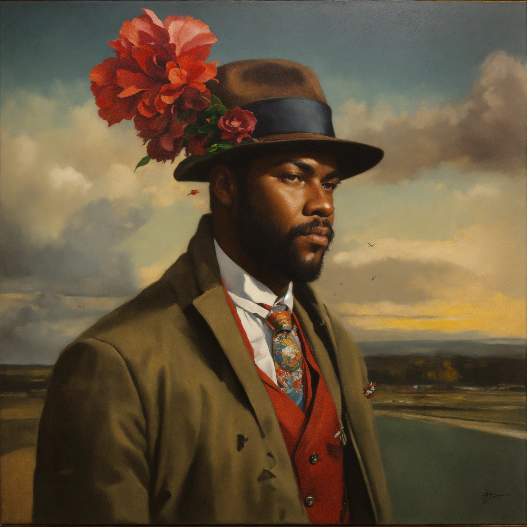 Lexica - Race art in oil painting style charles jones, karl blossfeldt ...