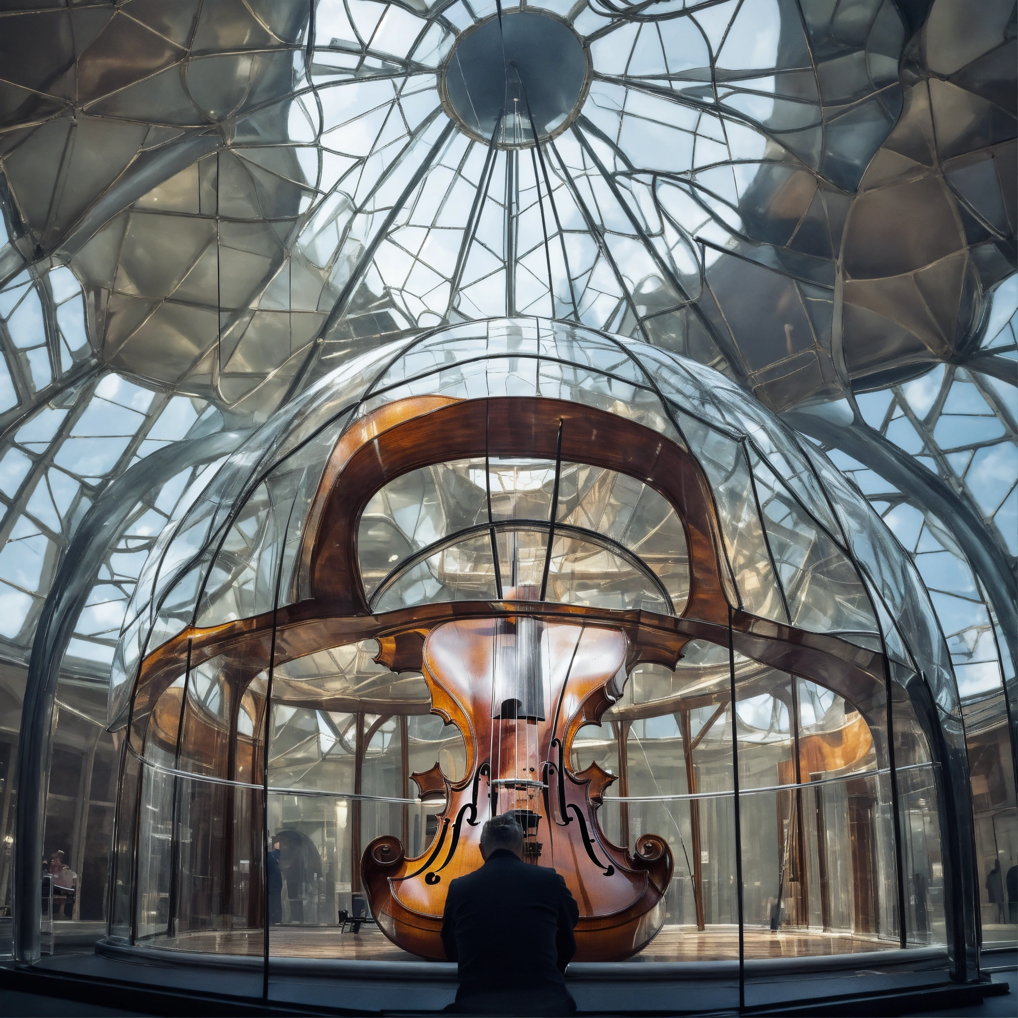 Lexica - Very bizarre angle of a photorealistic closeup view of inside ...