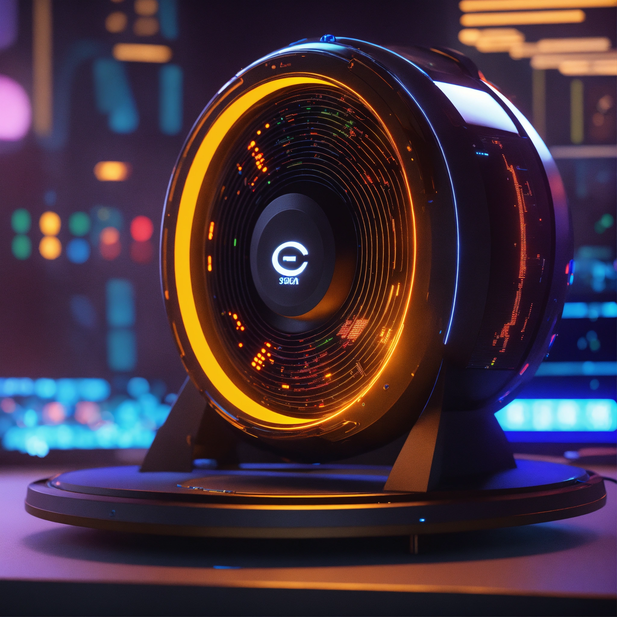 Lexica - A sound visualizer machine with personality, waveform ...