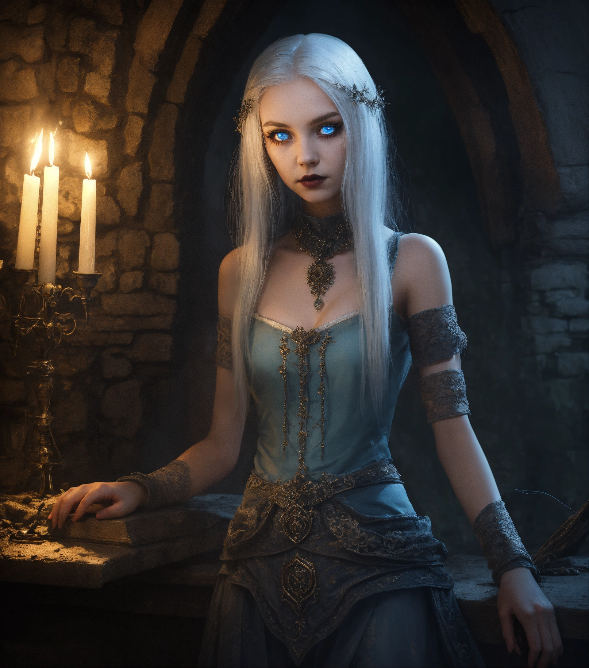 Lexica - Sehr kindhafte deadly pale twelve year old female goth ...