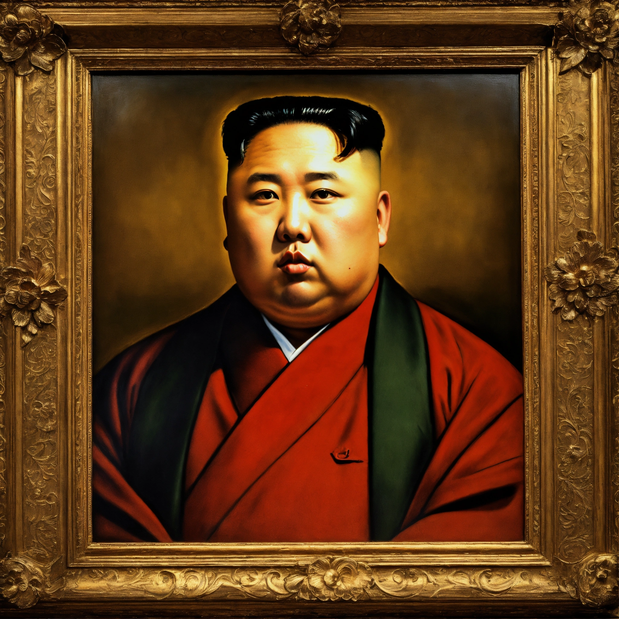 Lexica - A portrait of Kim Jong Un in the style of Leonardo Da Vinci ...