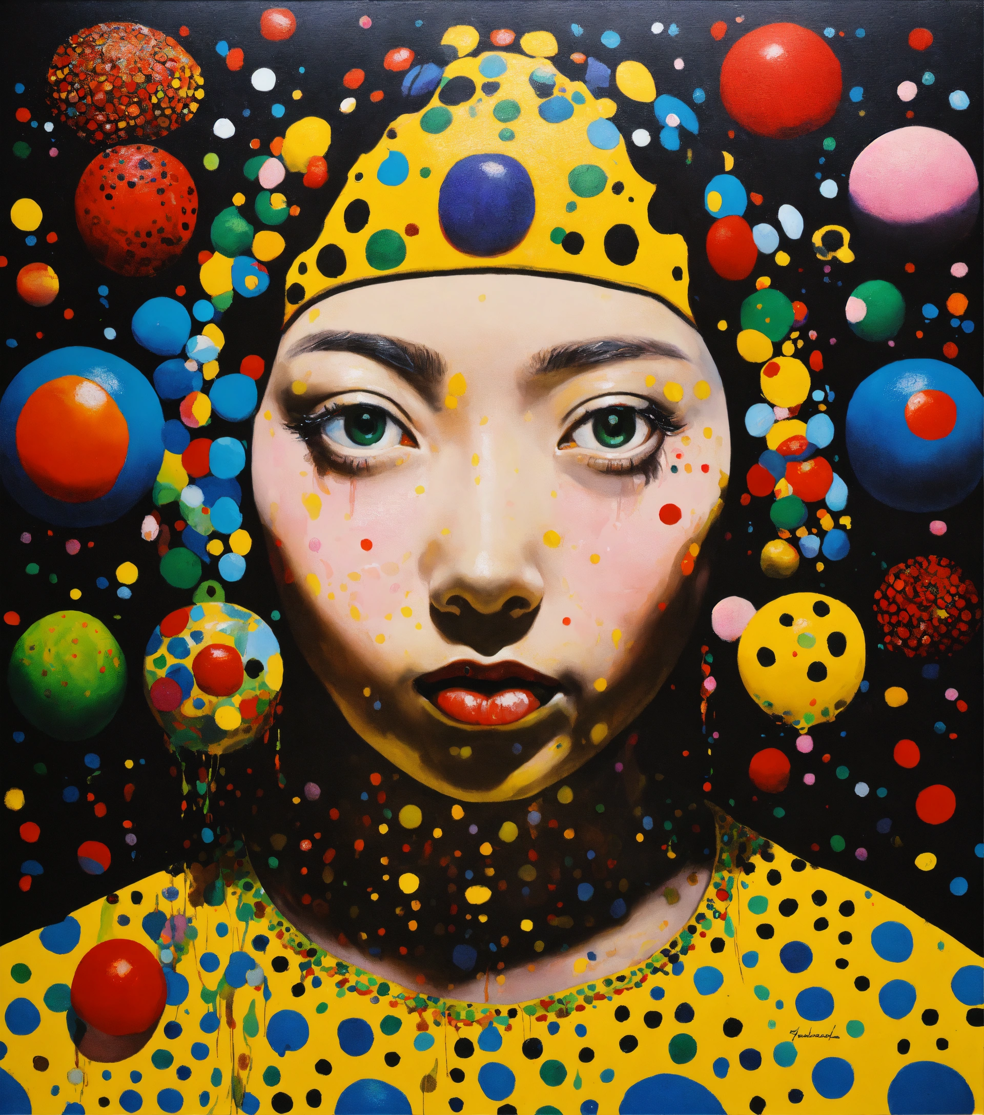 Lexica - Yayoi Kusama (artist) abstract expressionism, detailed ...