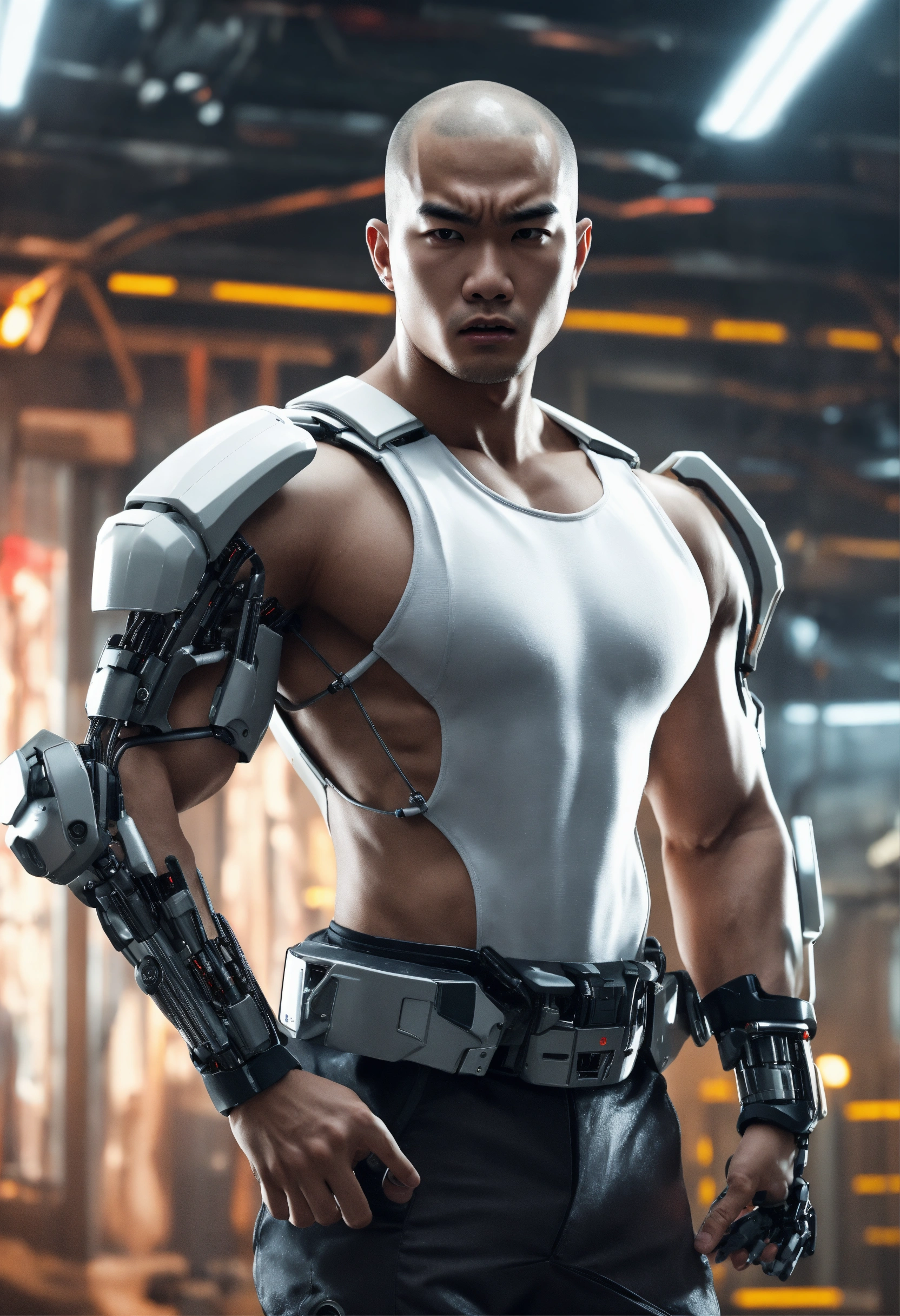 Lexica - A realistic half body photo of an Asian 20-year-old man with a ...