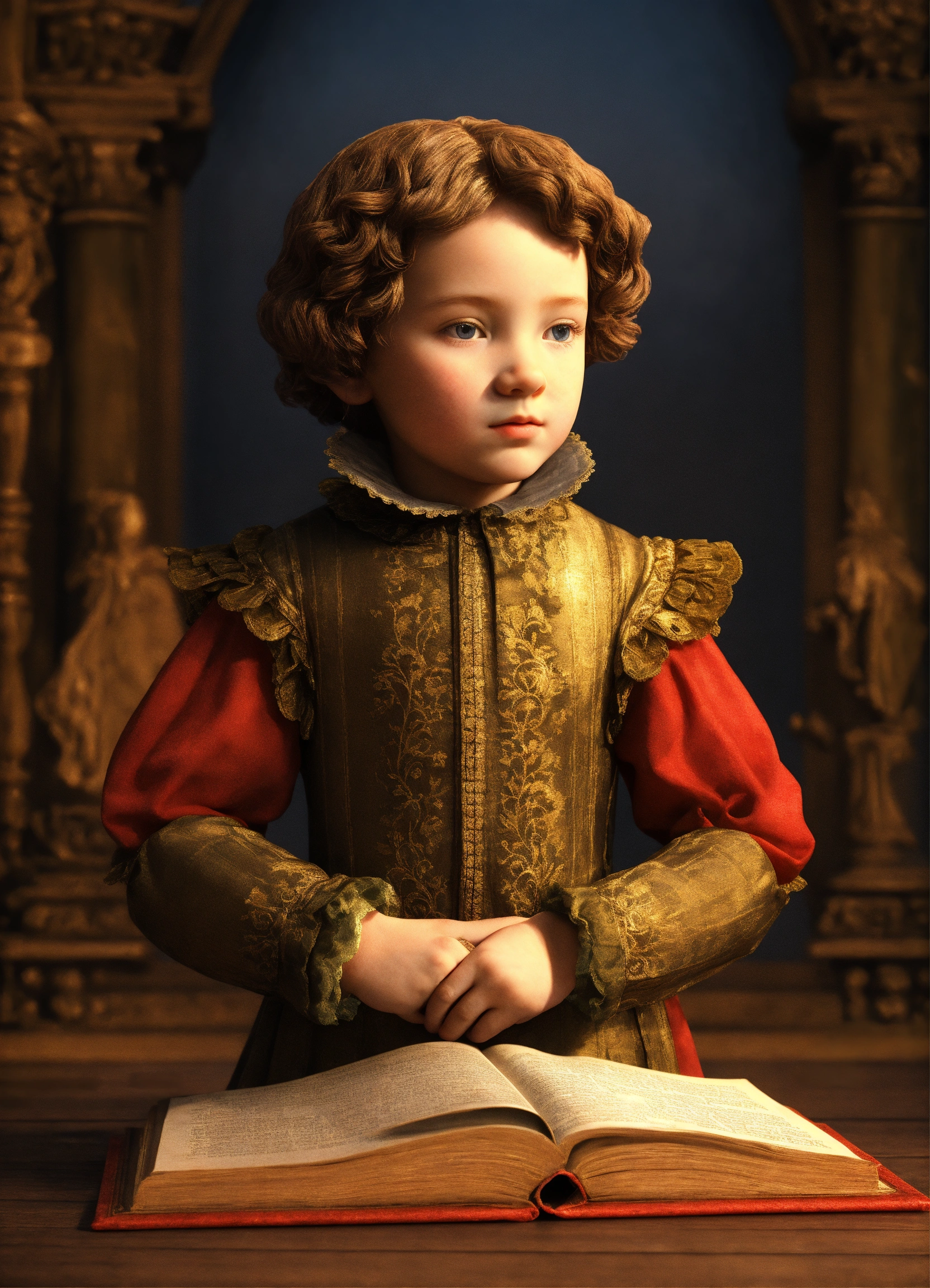 Lexica - Shakespeare Child . 3D