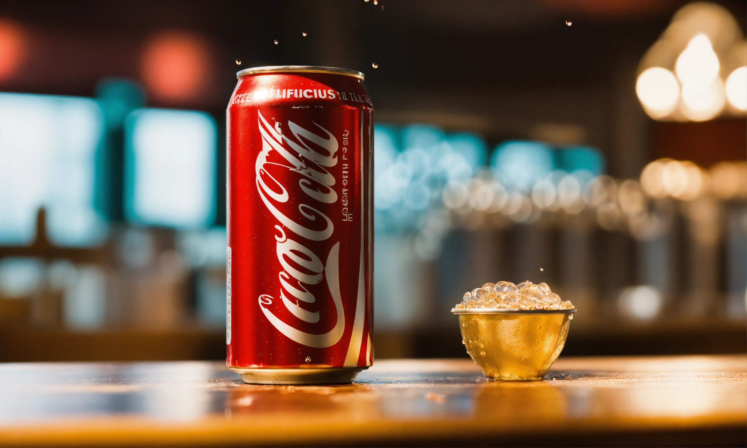 Lexica - Golden rule shot, a cold red can of coke with drops on it ...