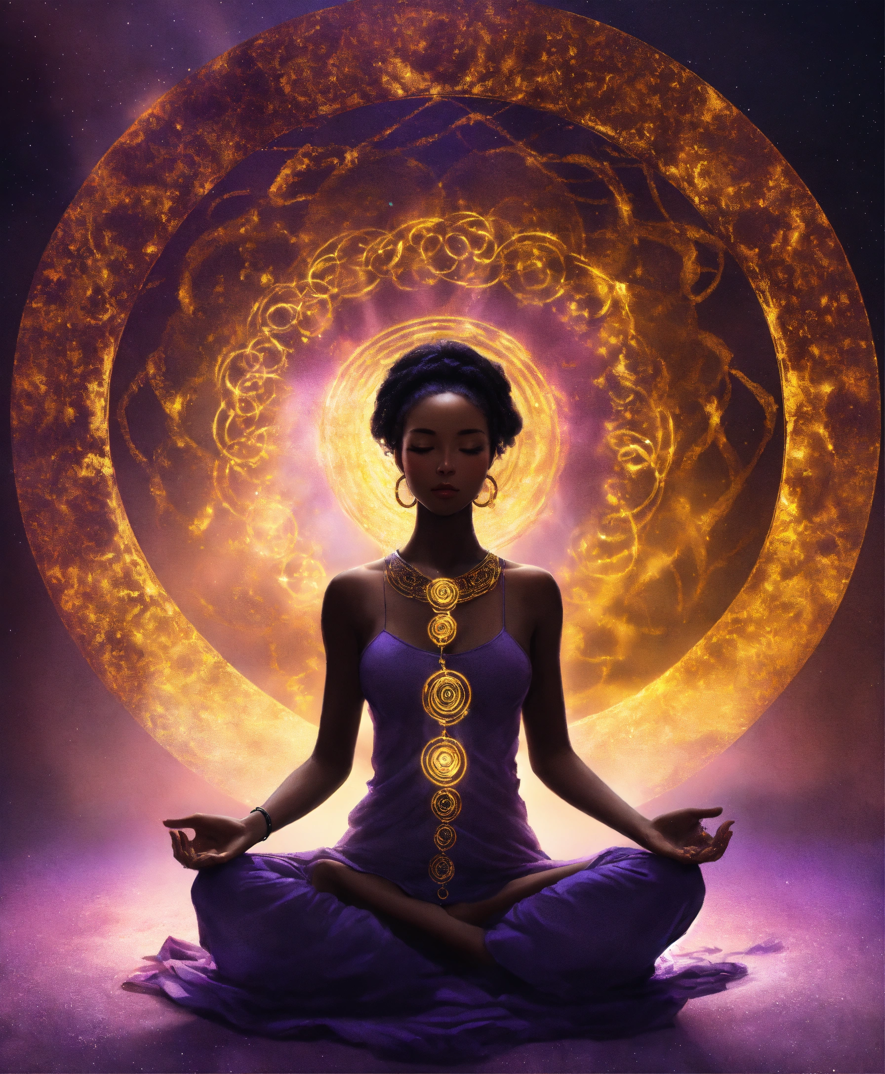 Lexica - Full body view of a realistic draw of a female black ...