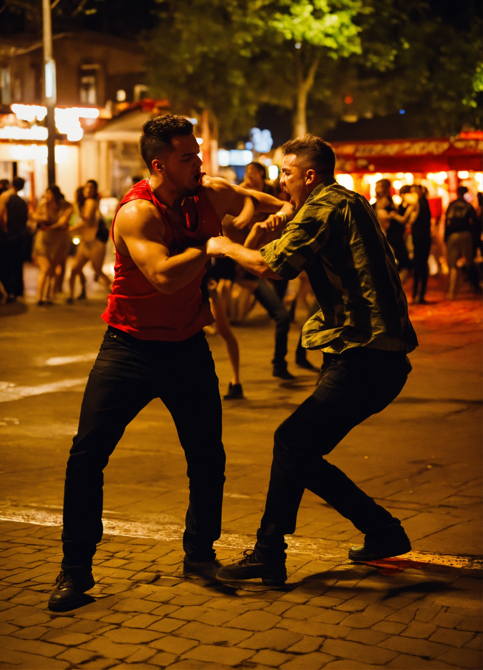 Lexica - Drunk people fighting