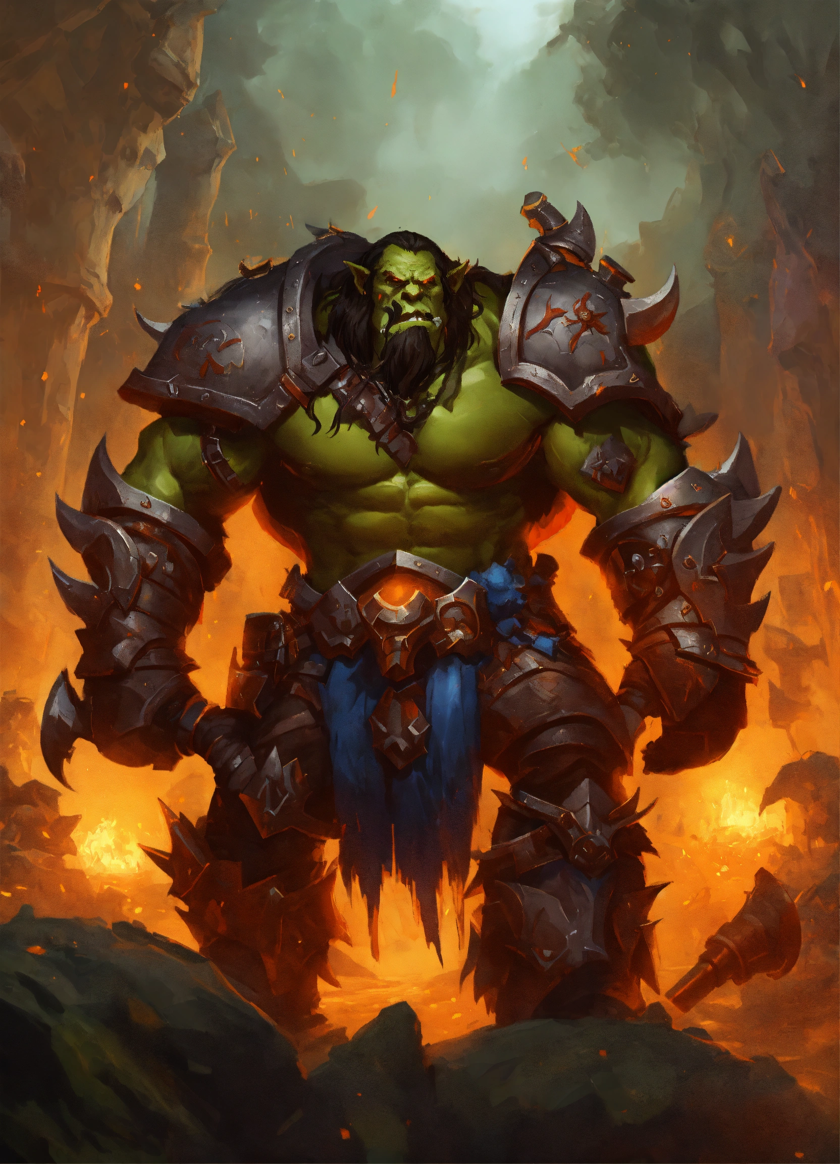 Lexica - An army of the orcish Iron Horde from Draenor, World of ...