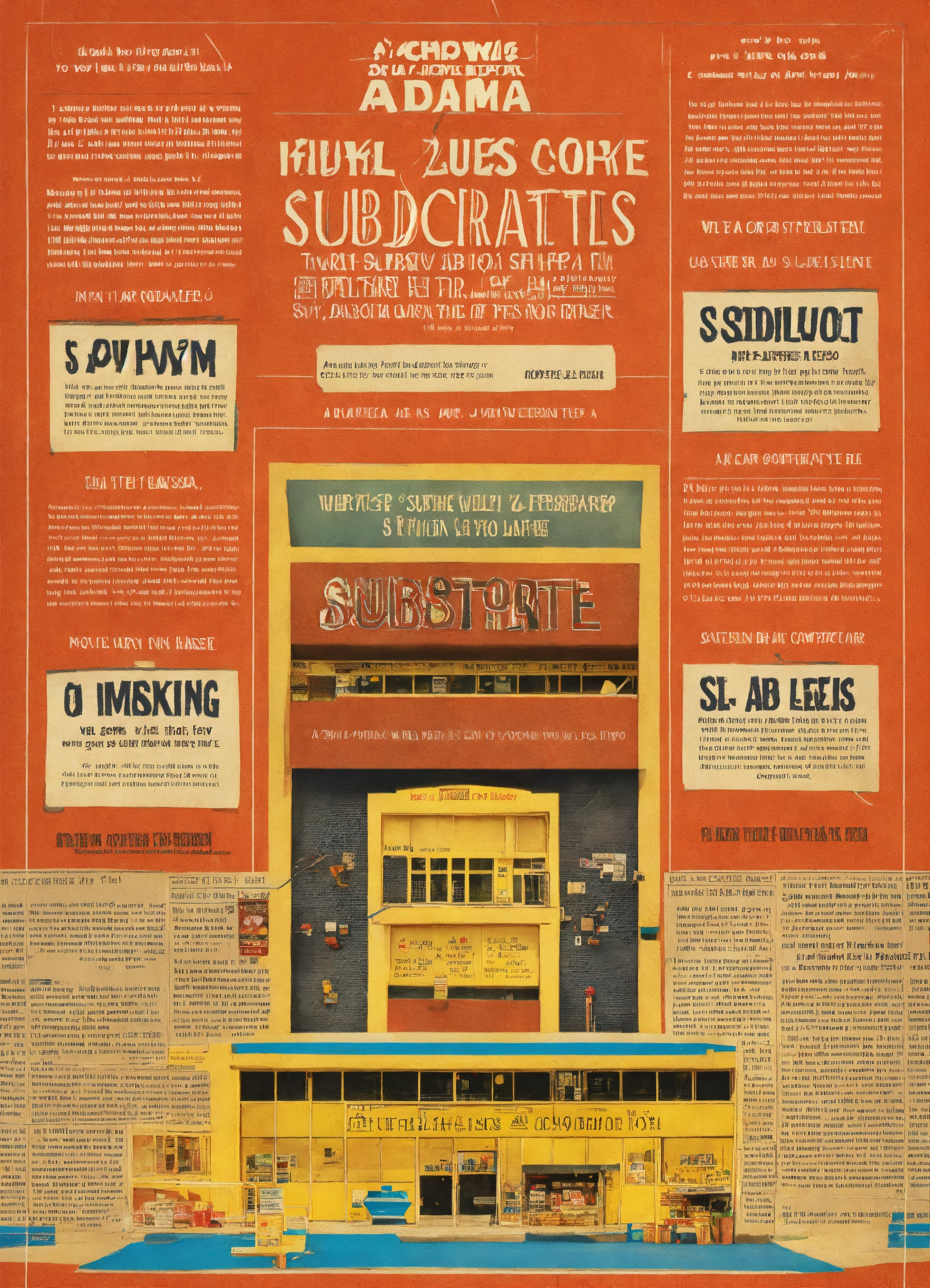 Lexica - Newspaper ad substrate