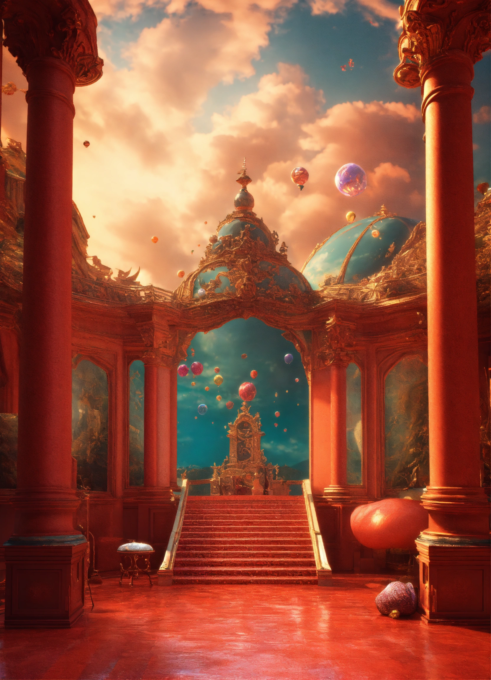 Lexica - The most surreal scene imaginable, in a surreal dreamscape, detailed, art by Mozart, 3D ...