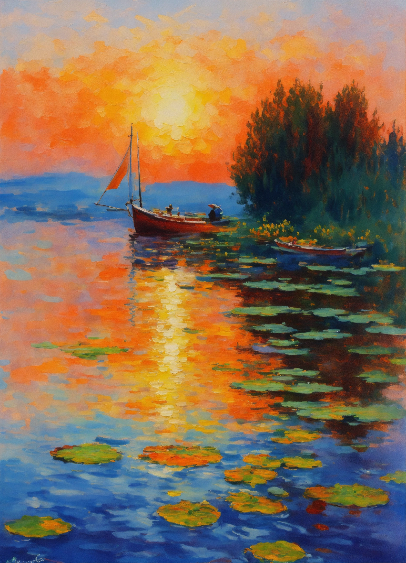 Lexica - Create a painting with lykourgos angelopoulos in style of monet