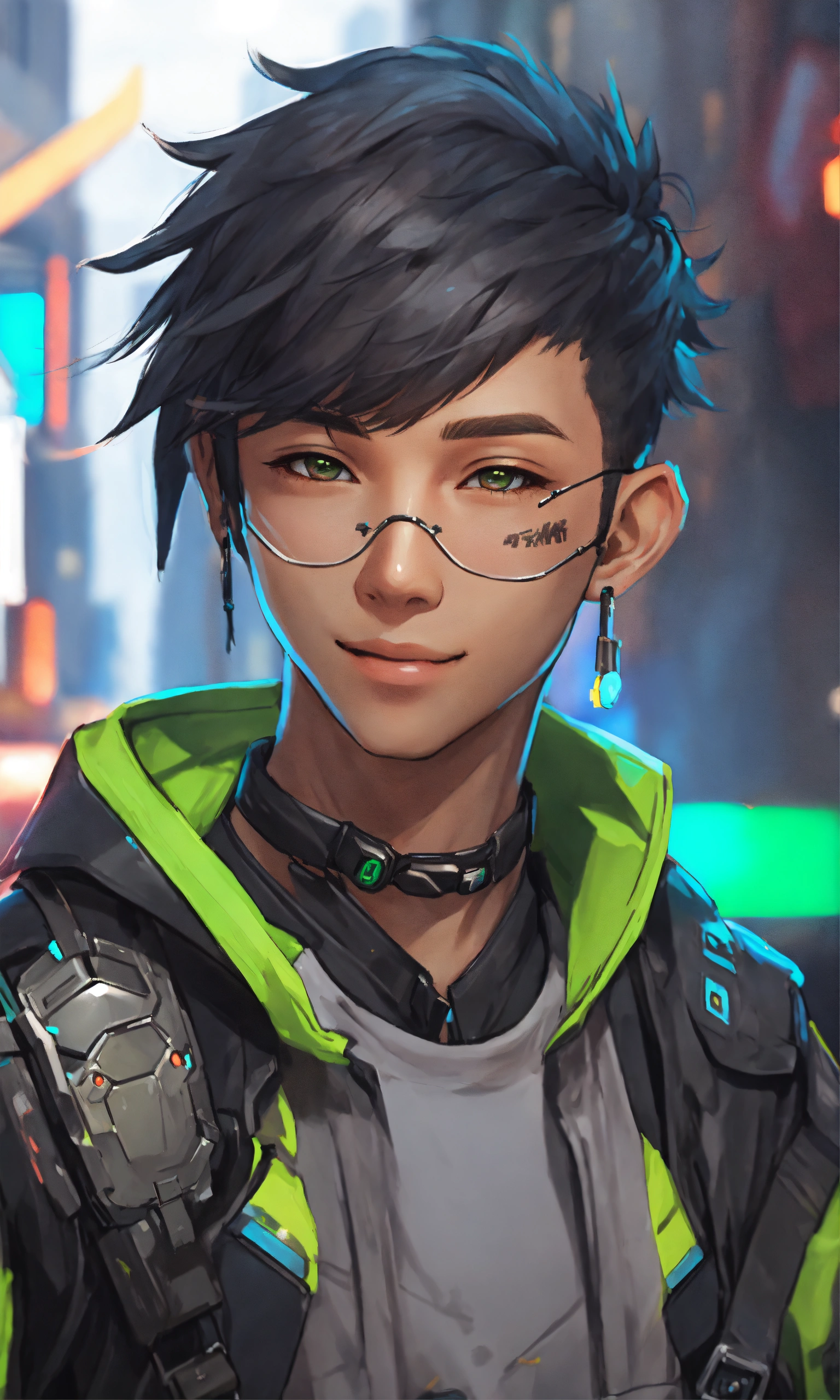 Lexica - Overwatch art style, highly detailed portrait, medium shot, a ...