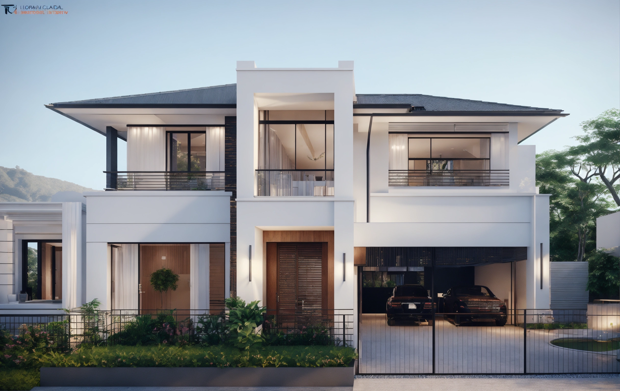 Lexica - Modern classic house, minimalist house design and clean look ...
