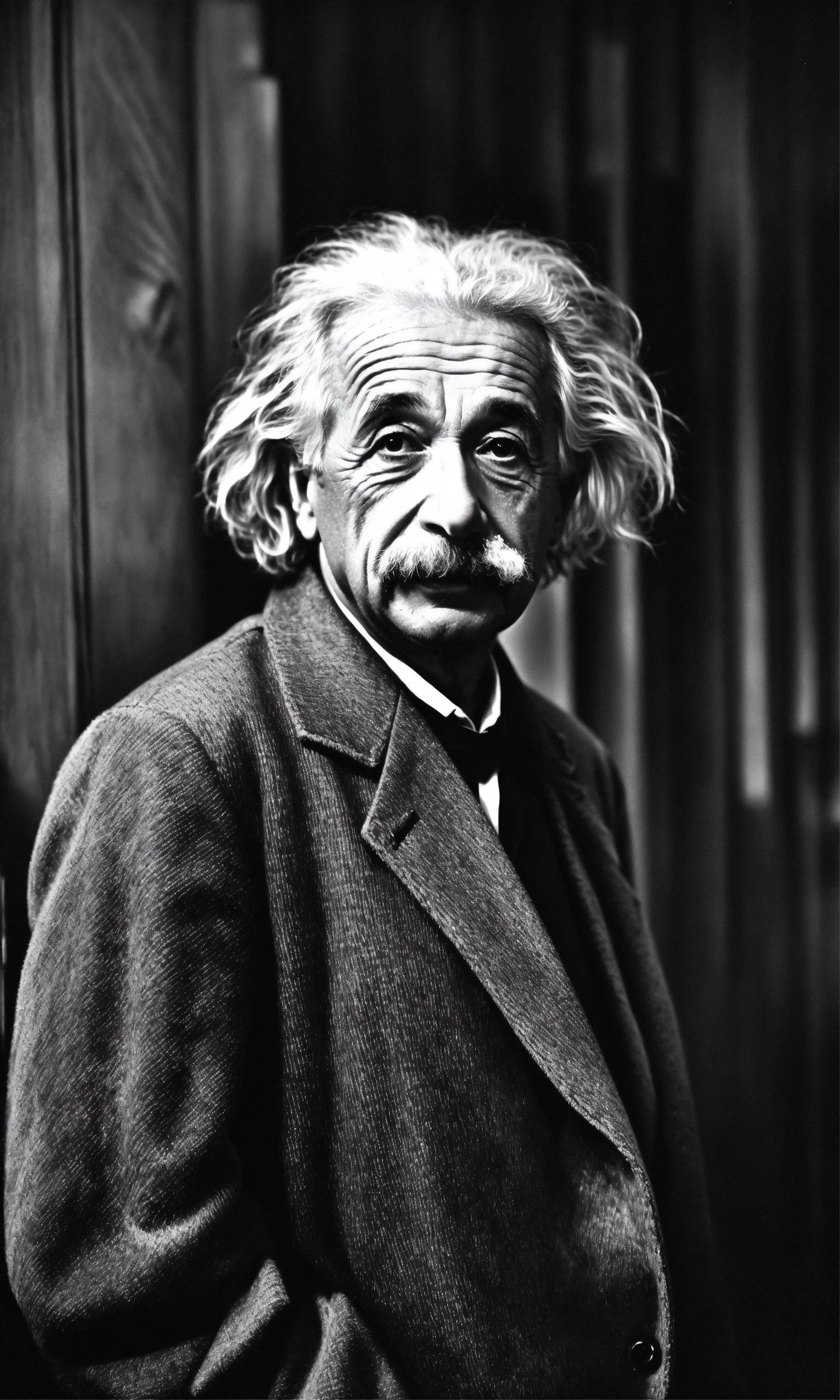 Lexica - The image captures the essence of Albert Einstein, the ...