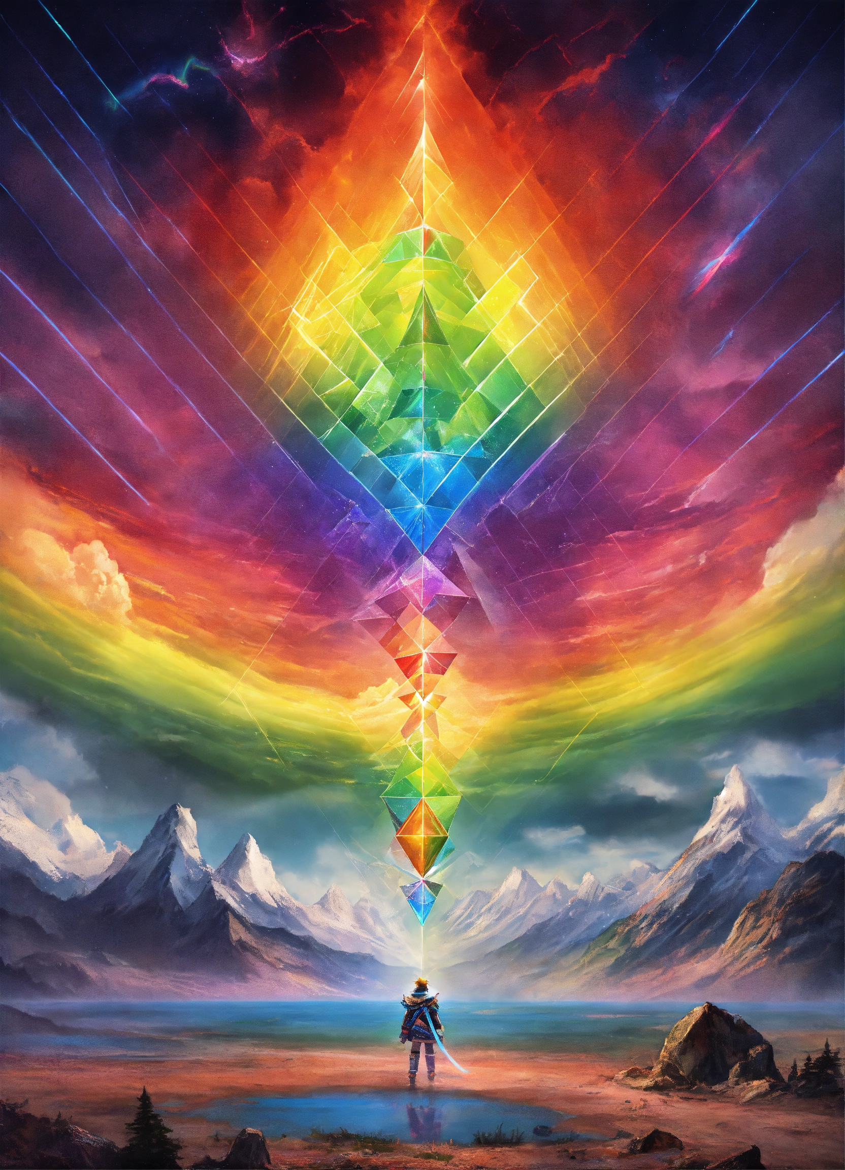 Lexica - Thunder god rainbow prism universek