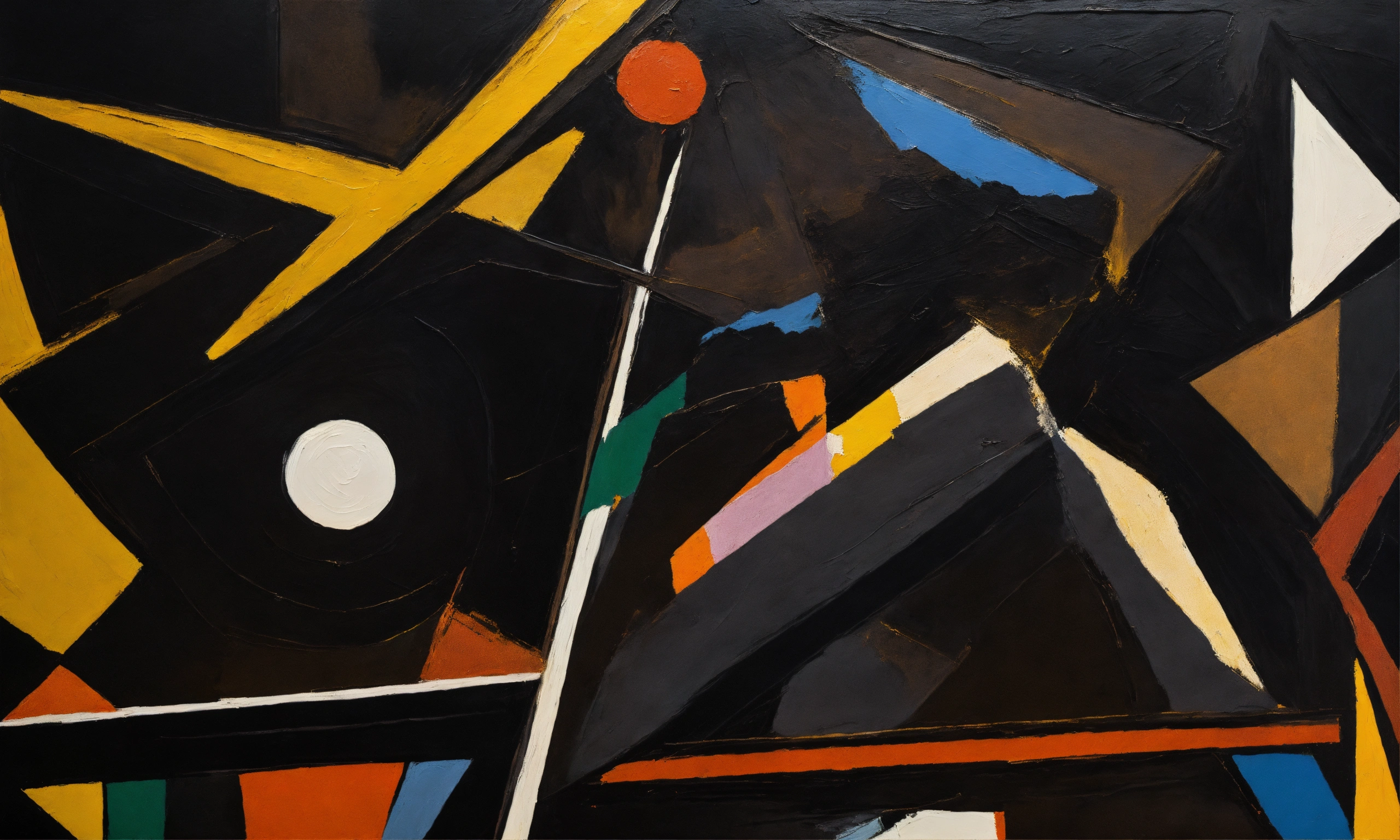 Lexica - Henry Taylor (artist) crazy geometric abstract expressionism ...
