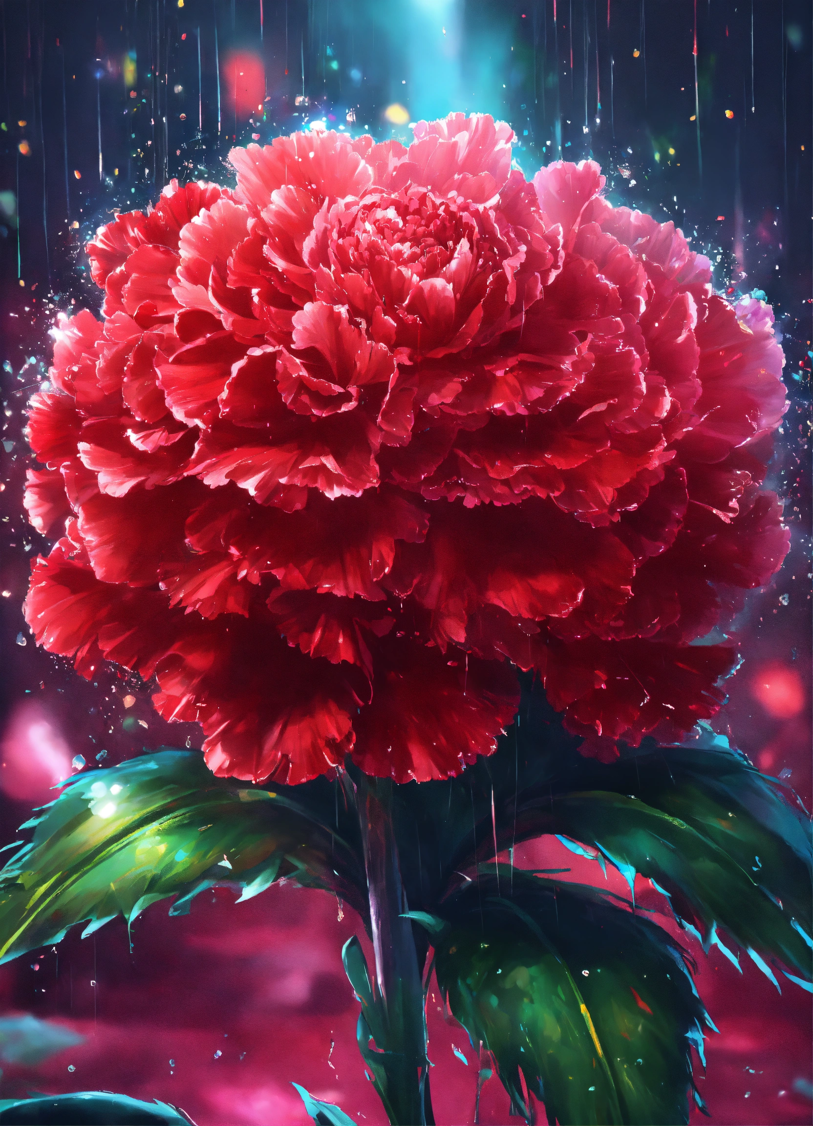 Lexica - Raining diamonds on red carnations, smokey, graffiti art, behance premium, behance hd ...