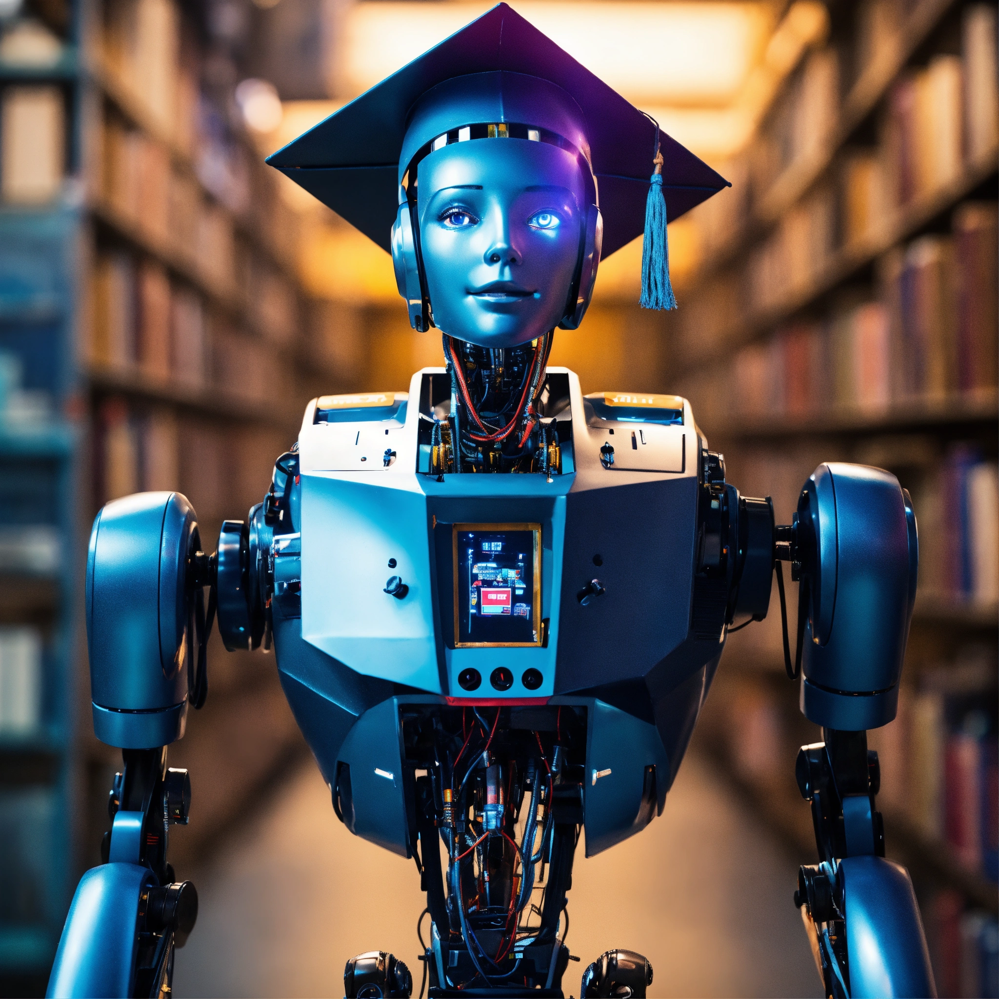 Lexica - An AI robot that graduated college