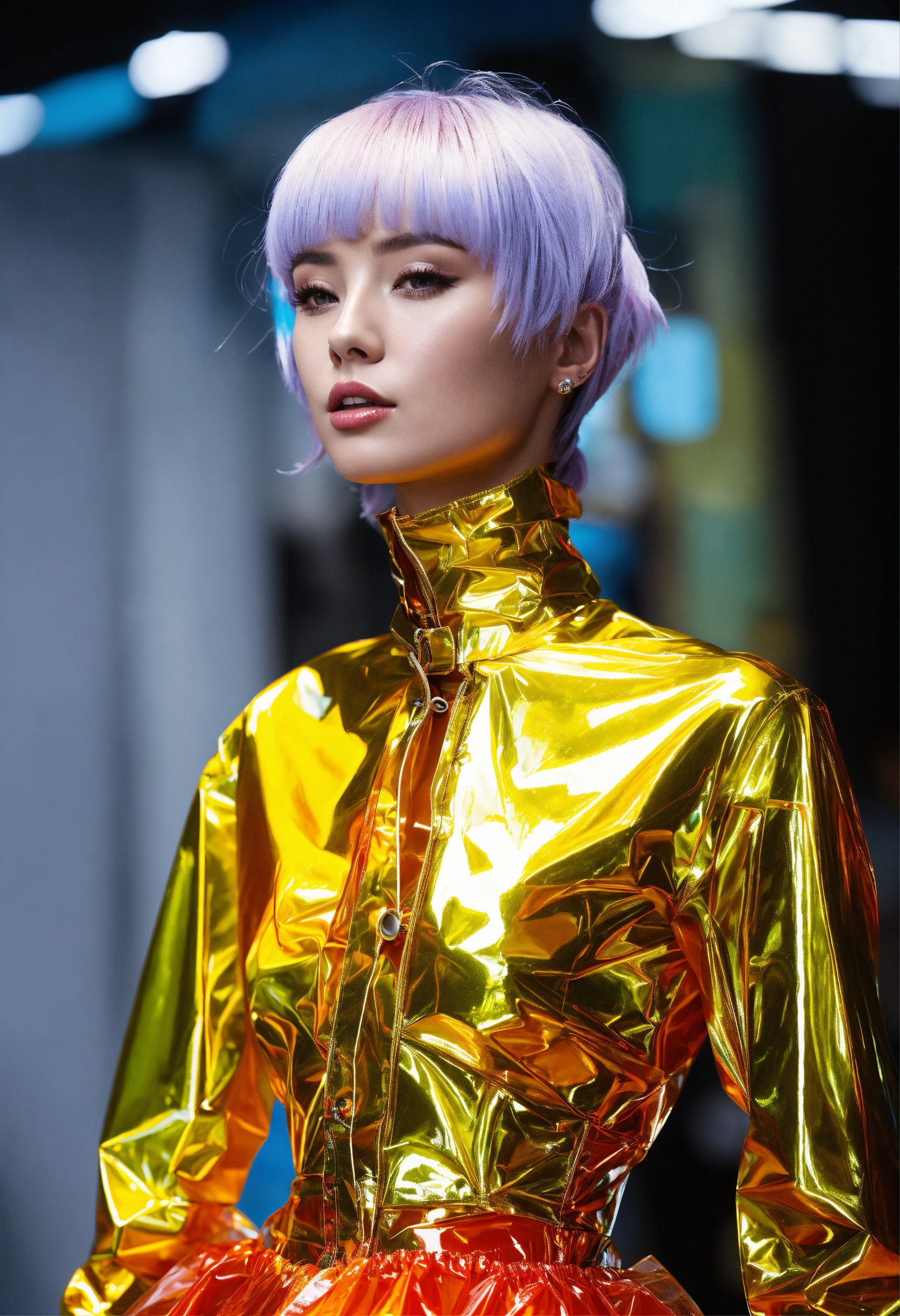 Lexica - Bright Shiny Clear Plastic Full Body Outfits