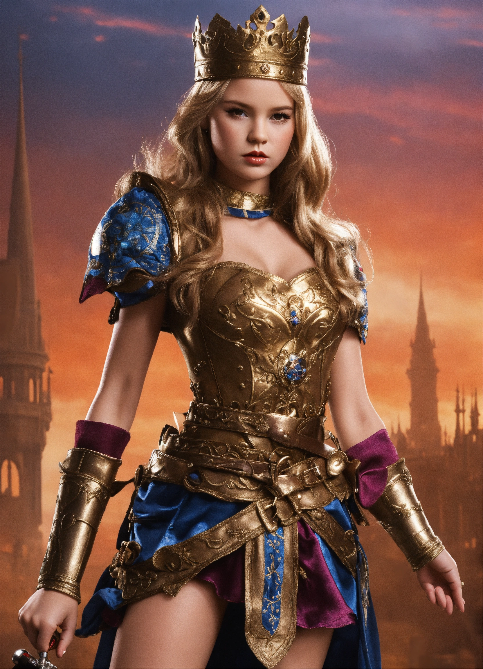 Lexica - Princess baby doll warlord