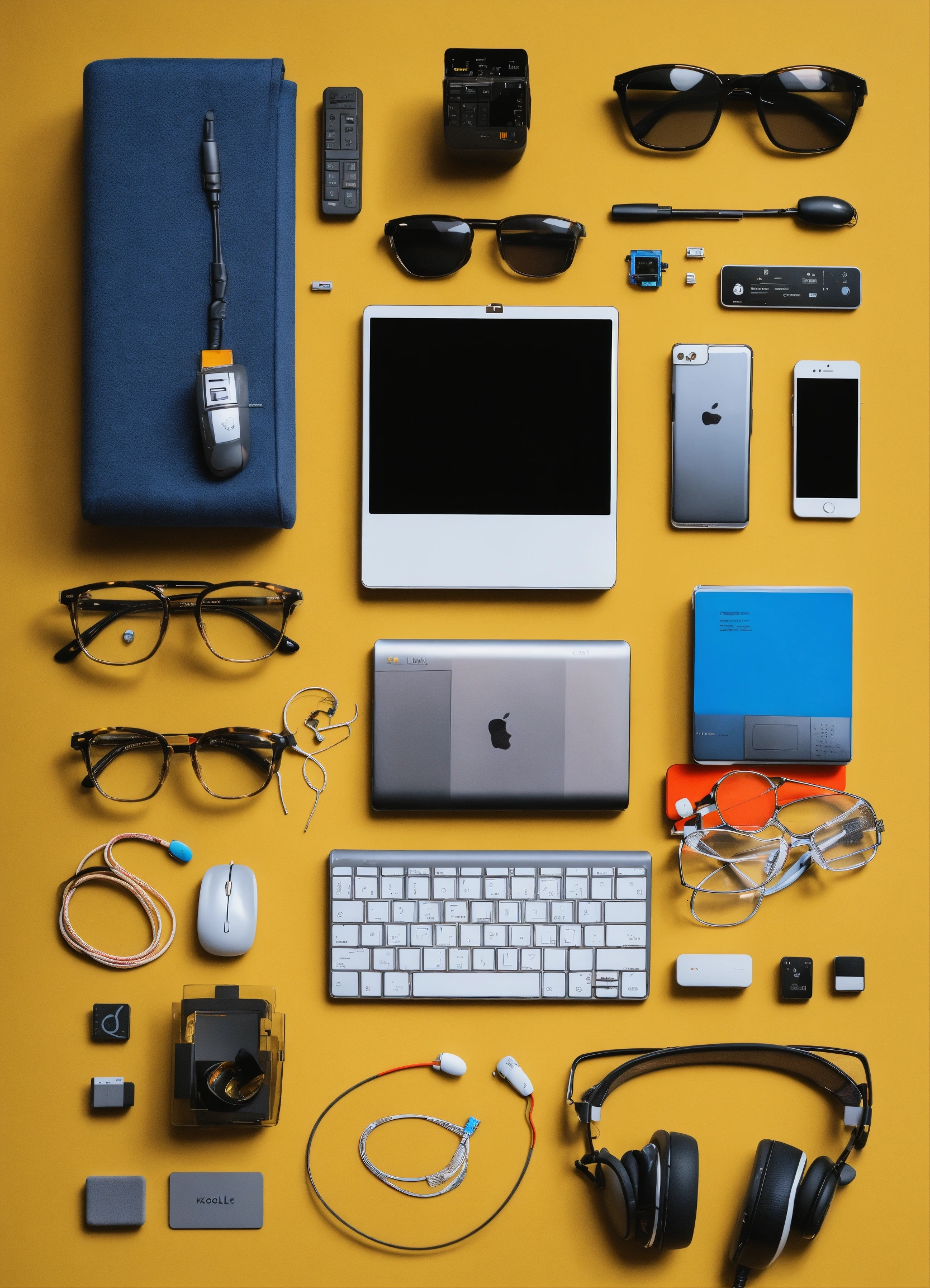 Lexica - Objects of a programmer geek, suit and accessories, glasses ...