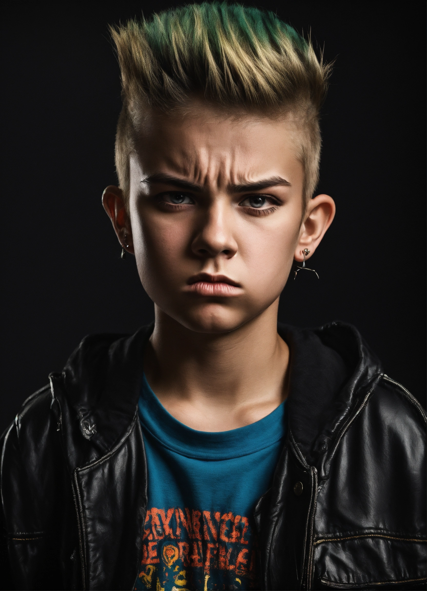 Lexica - Spoilt brat teenager punk rebel frowning attitude angry face ...