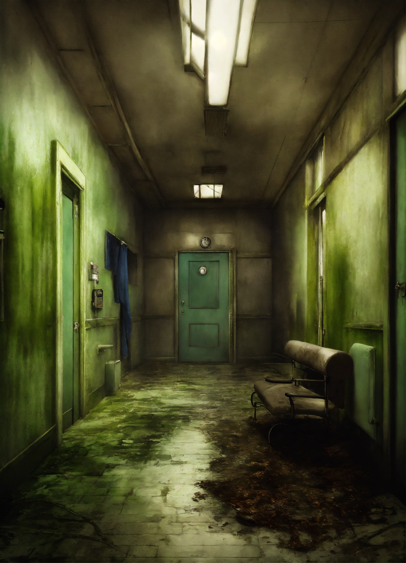 Lexica - , Photo realistic,, eery,, dark, moldy, evil doctor, mental ...